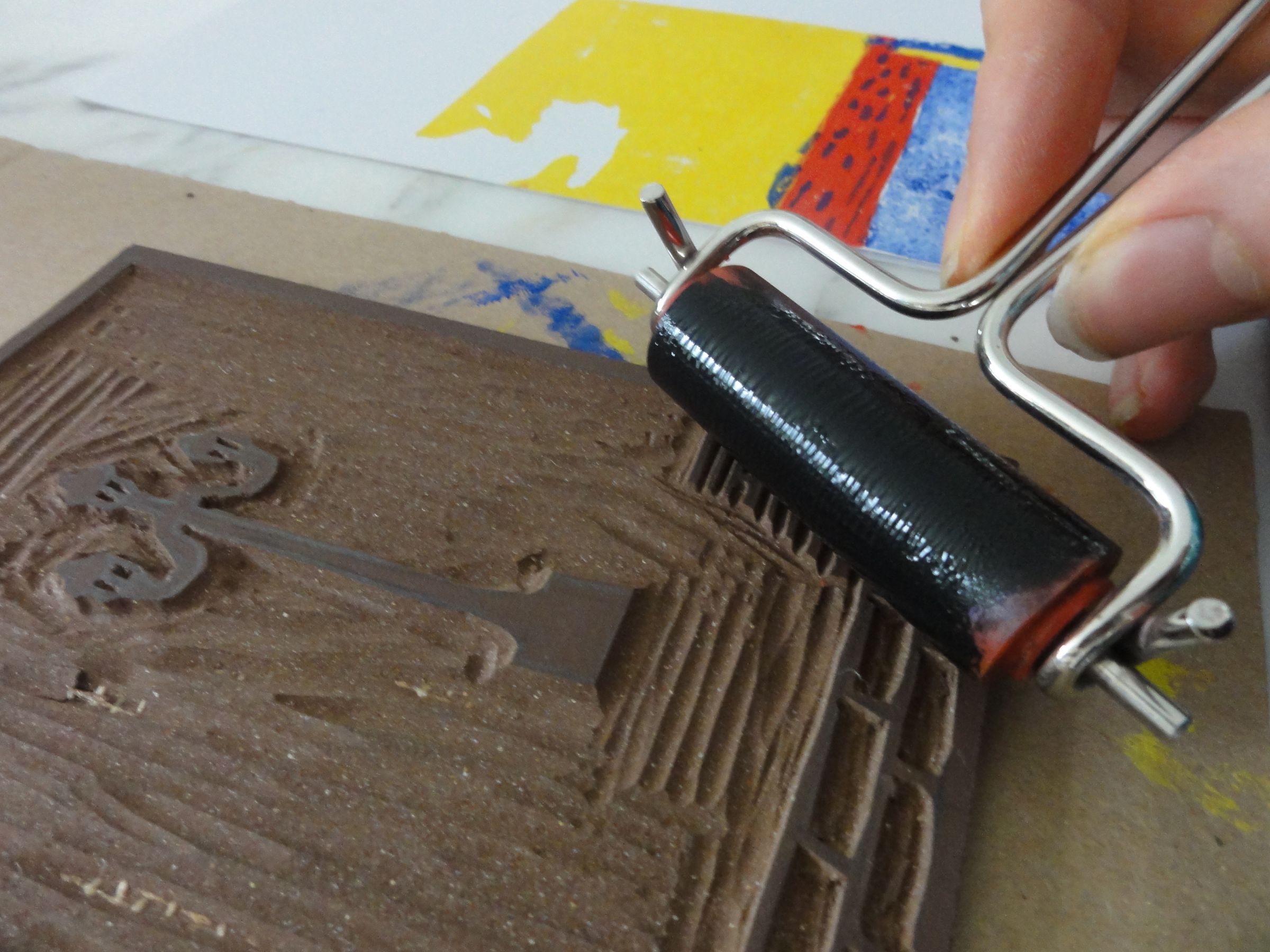 Multi-colored Linocut : 4 Steps (with Pictures) - Instructables