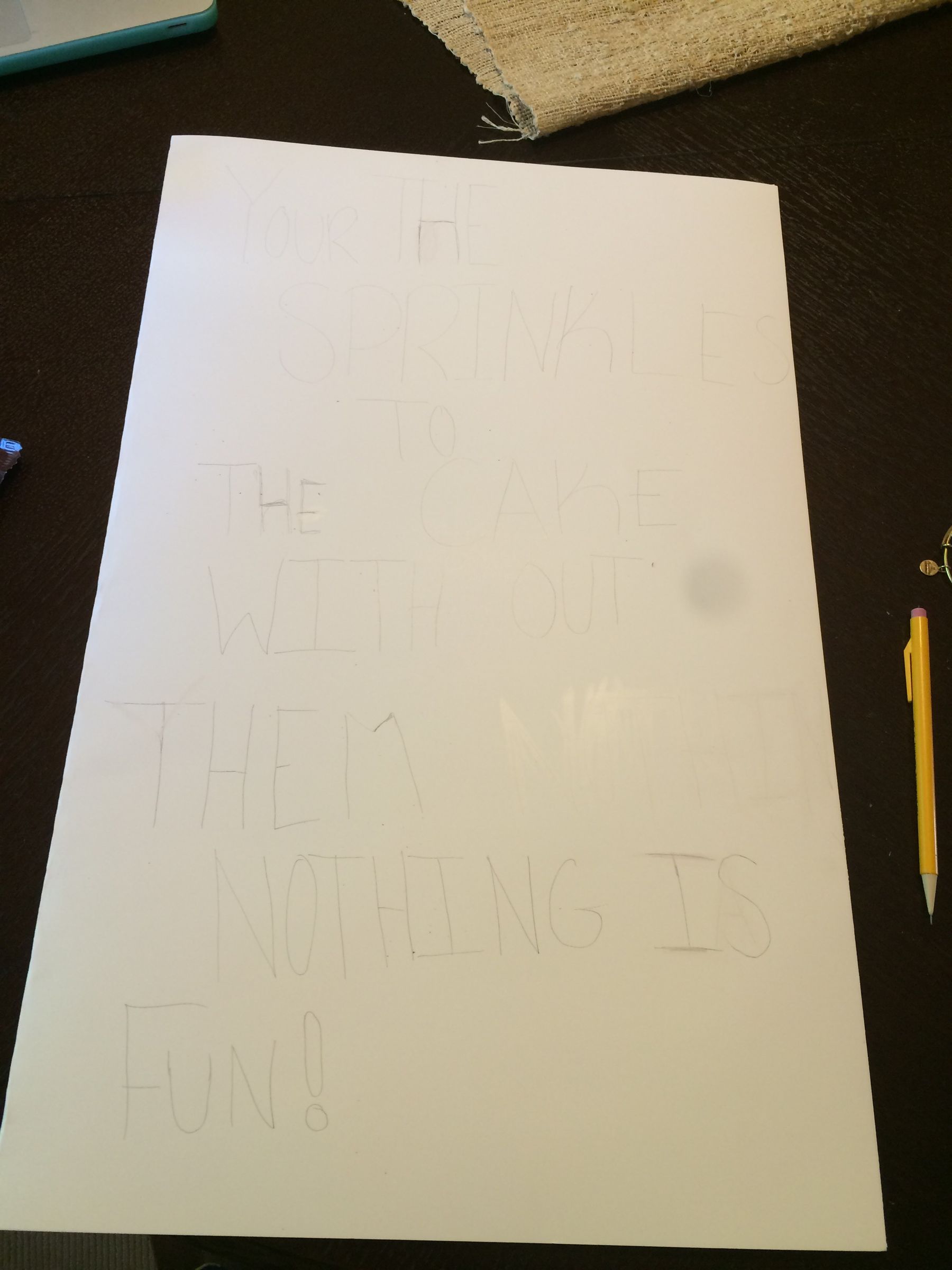 How to Make a Giant Poster Card : 8 Steps - Instructables