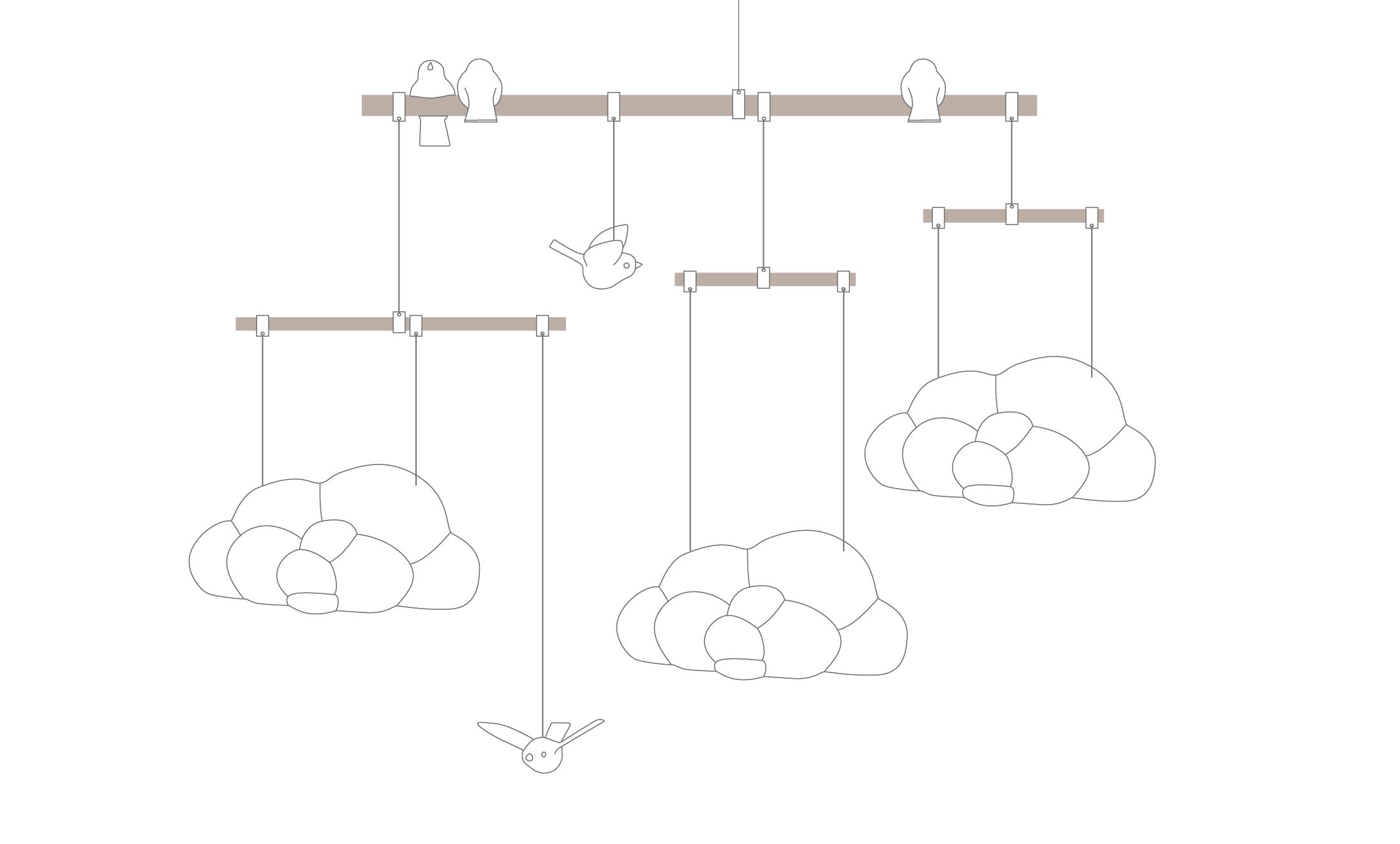 Make a "Birds Mobile" for Your Child : 8 Steps (with Pictures ...