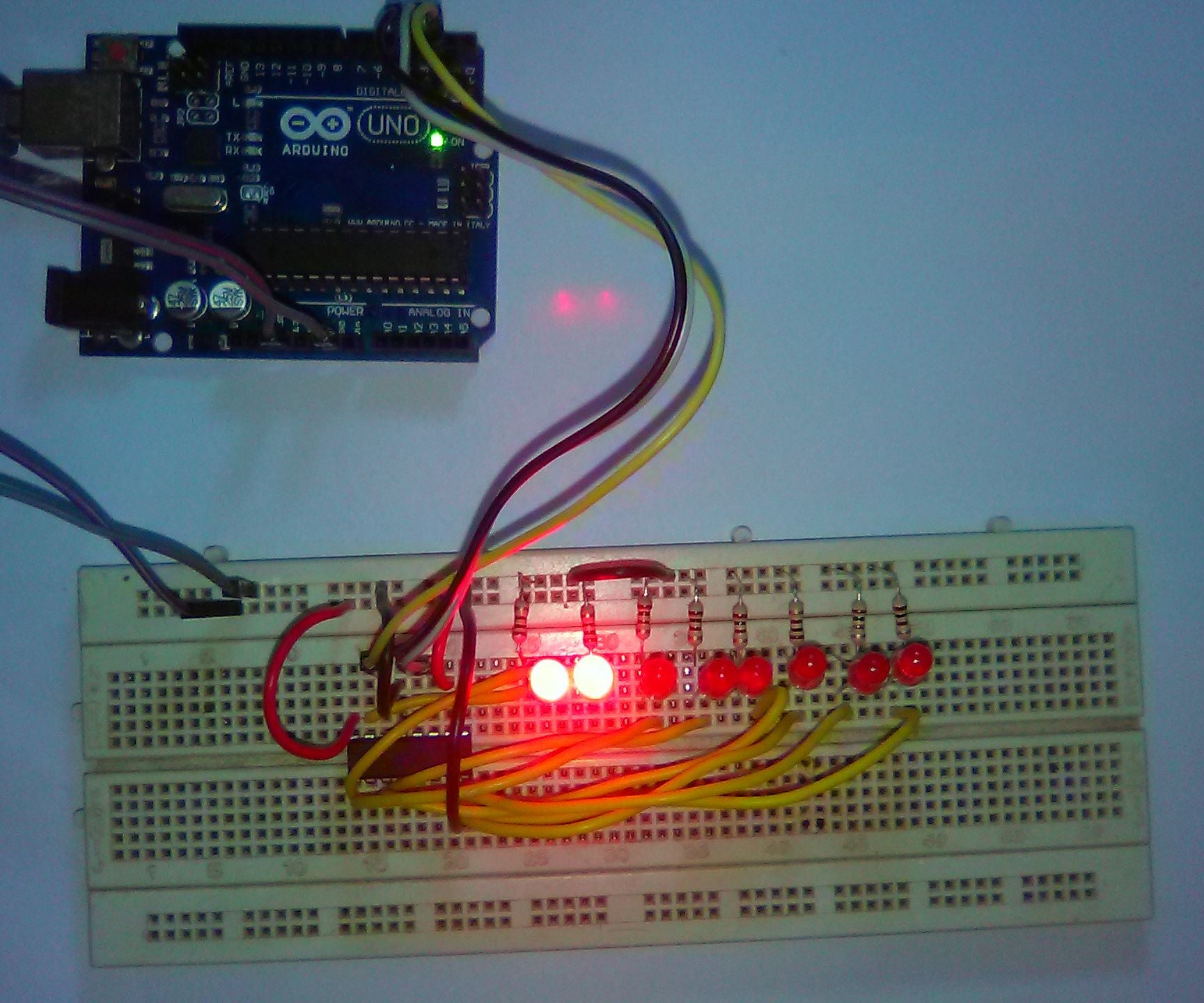 Extend the Ports of Arduino Using IC 74HC595N : 6 Steps (with Pictures ...
