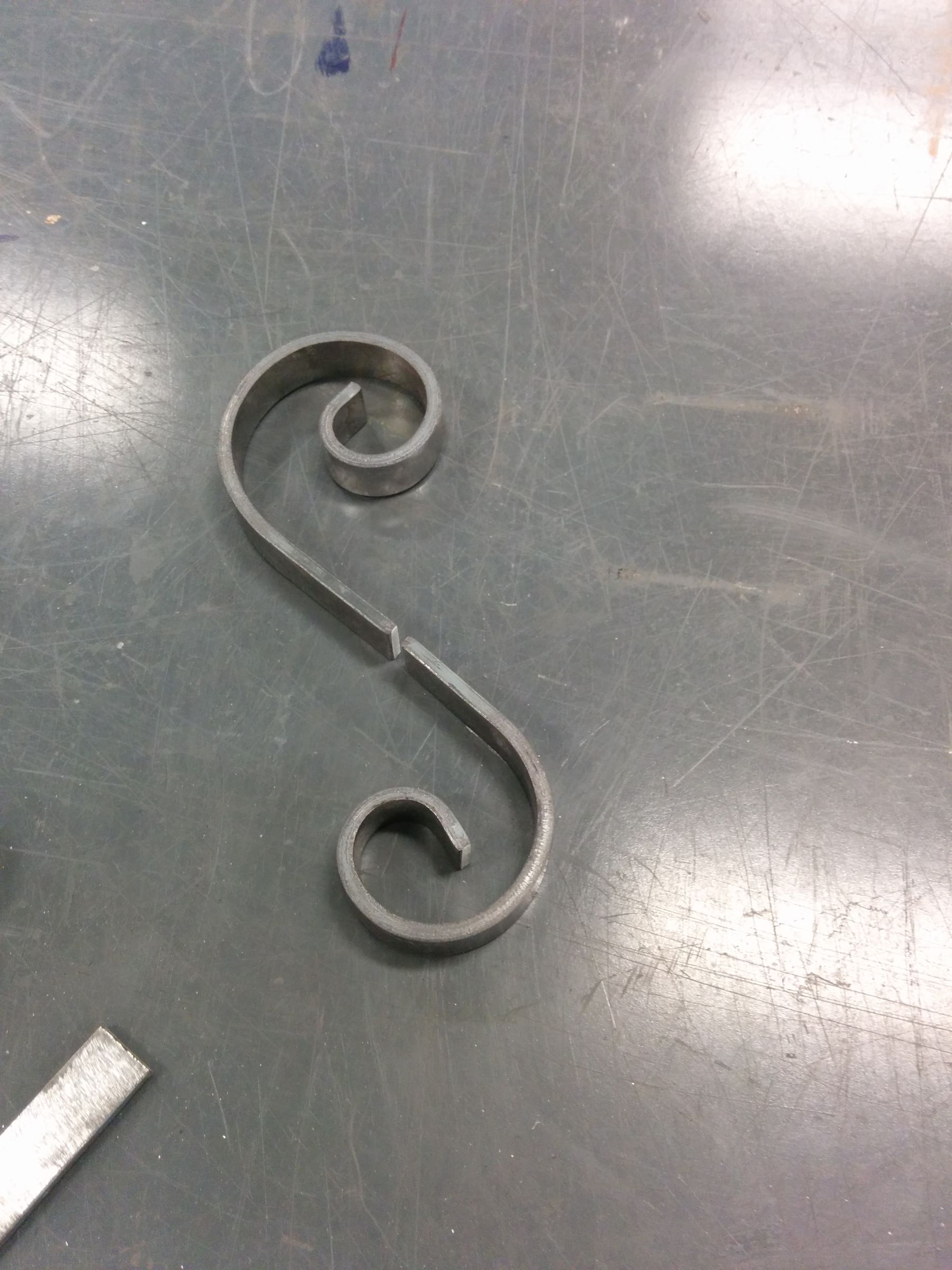 UB-5 Flat Steel Scrolls @ Chandler TechShop : 4 Steps - Instructables