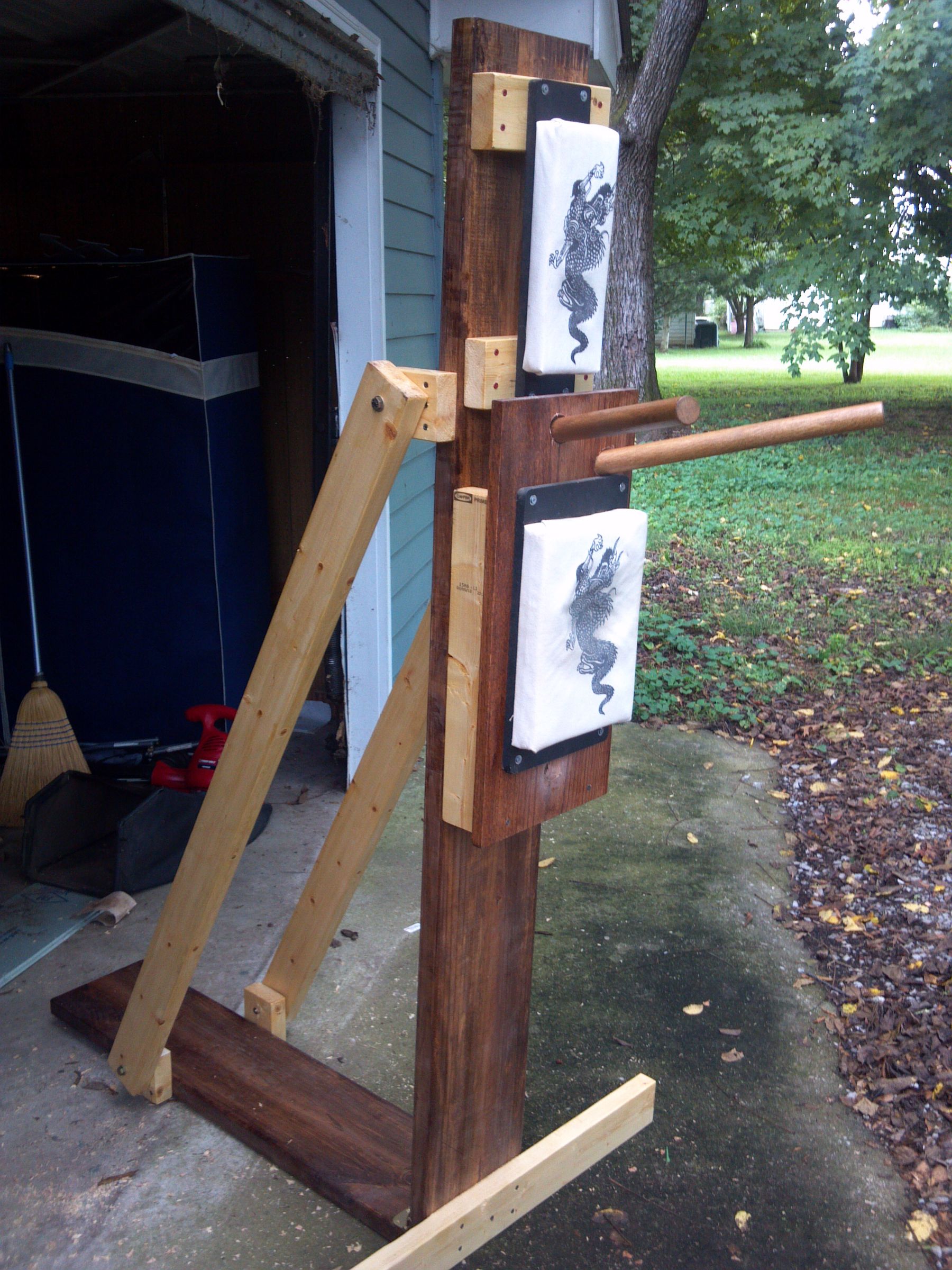 Karate Wooden Dummy : 10 Steps (with Pictures) - Instructables