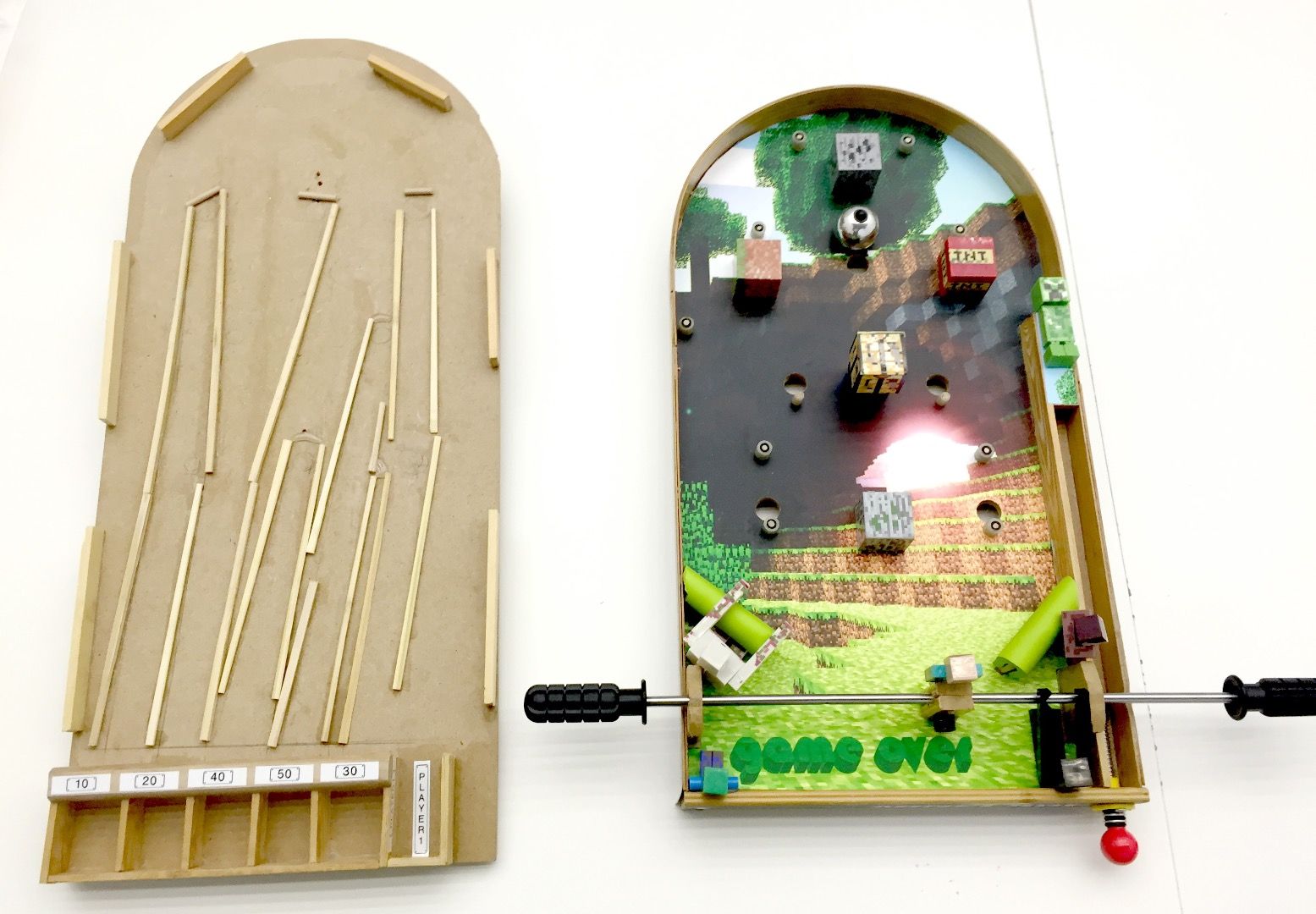 Minecraft Pinball : 6 Steps (with Pictures) - Instructables