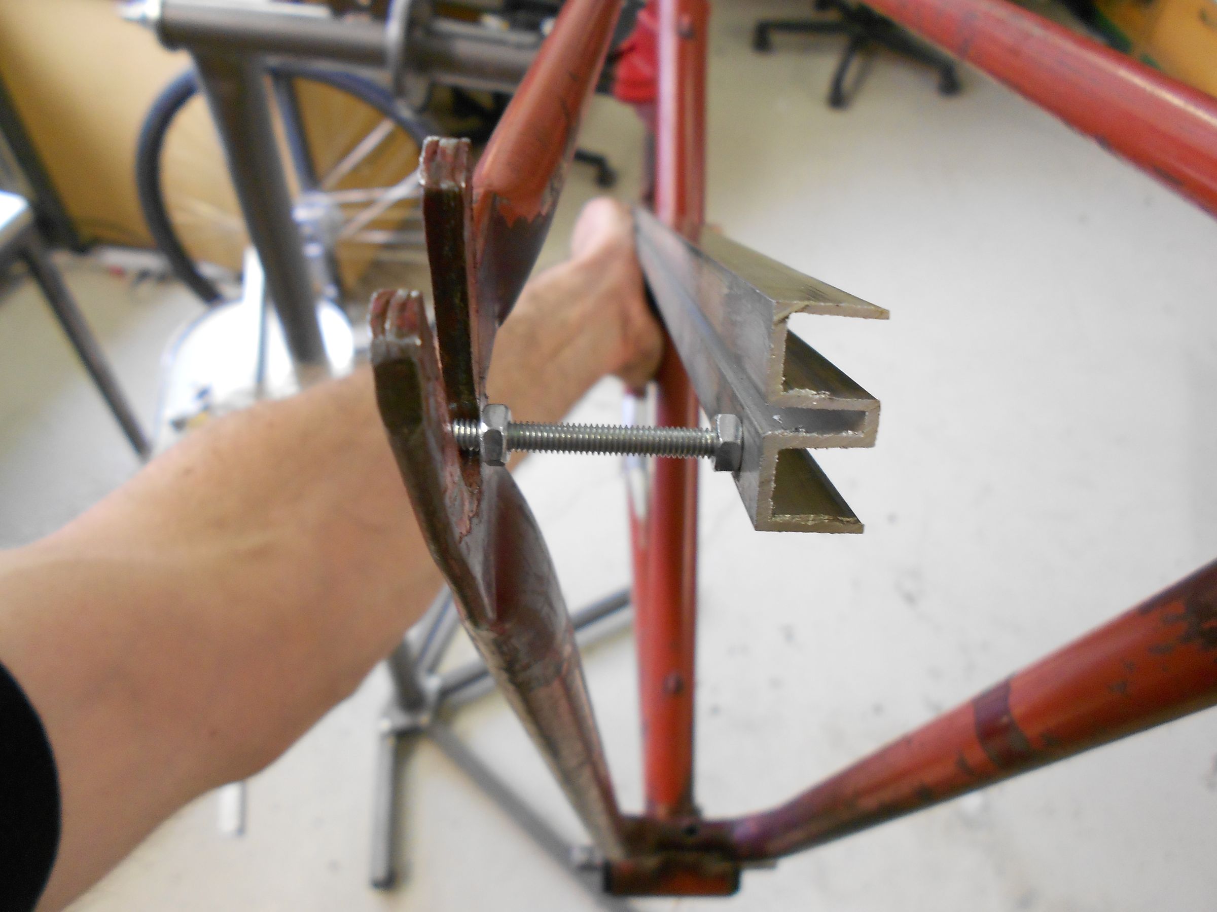 Spreading or Adjusting a Bicycle Frame : 3 Steps - Instructables