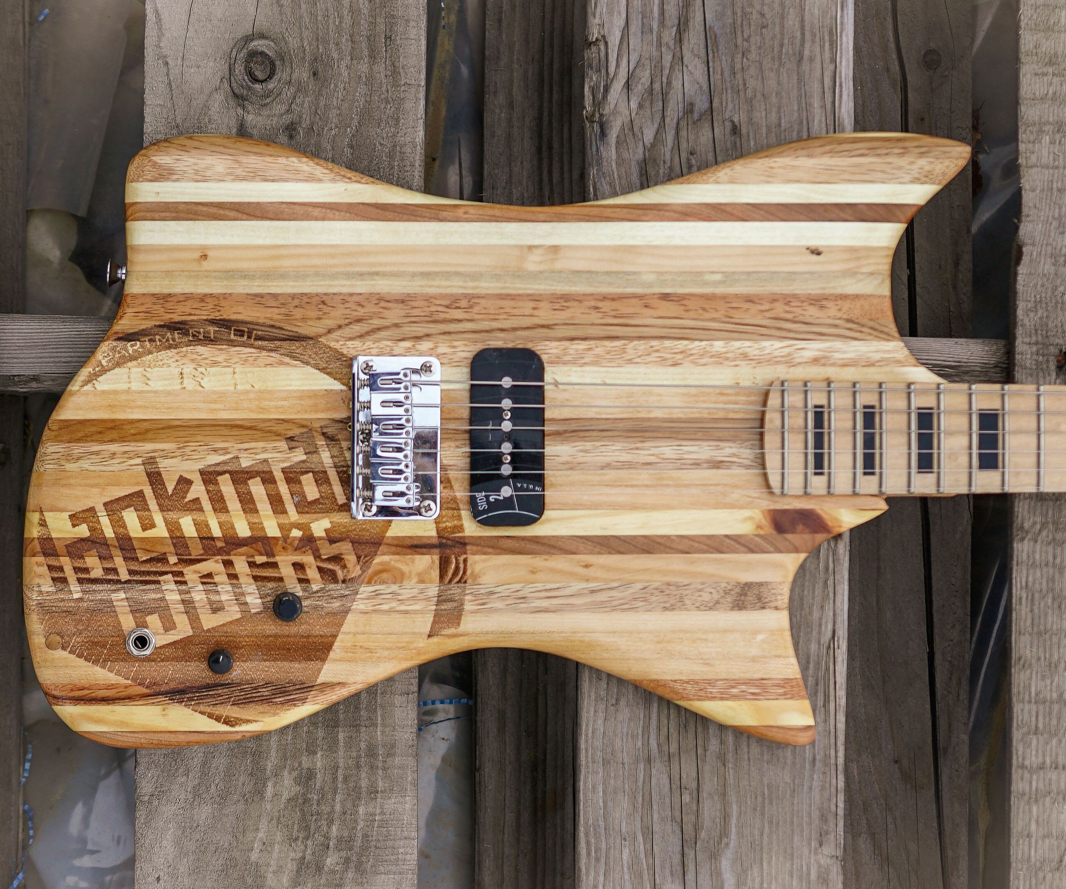 Laminated Pallet Wood Guitar : 17 Steps (with Pictures) - Instructables