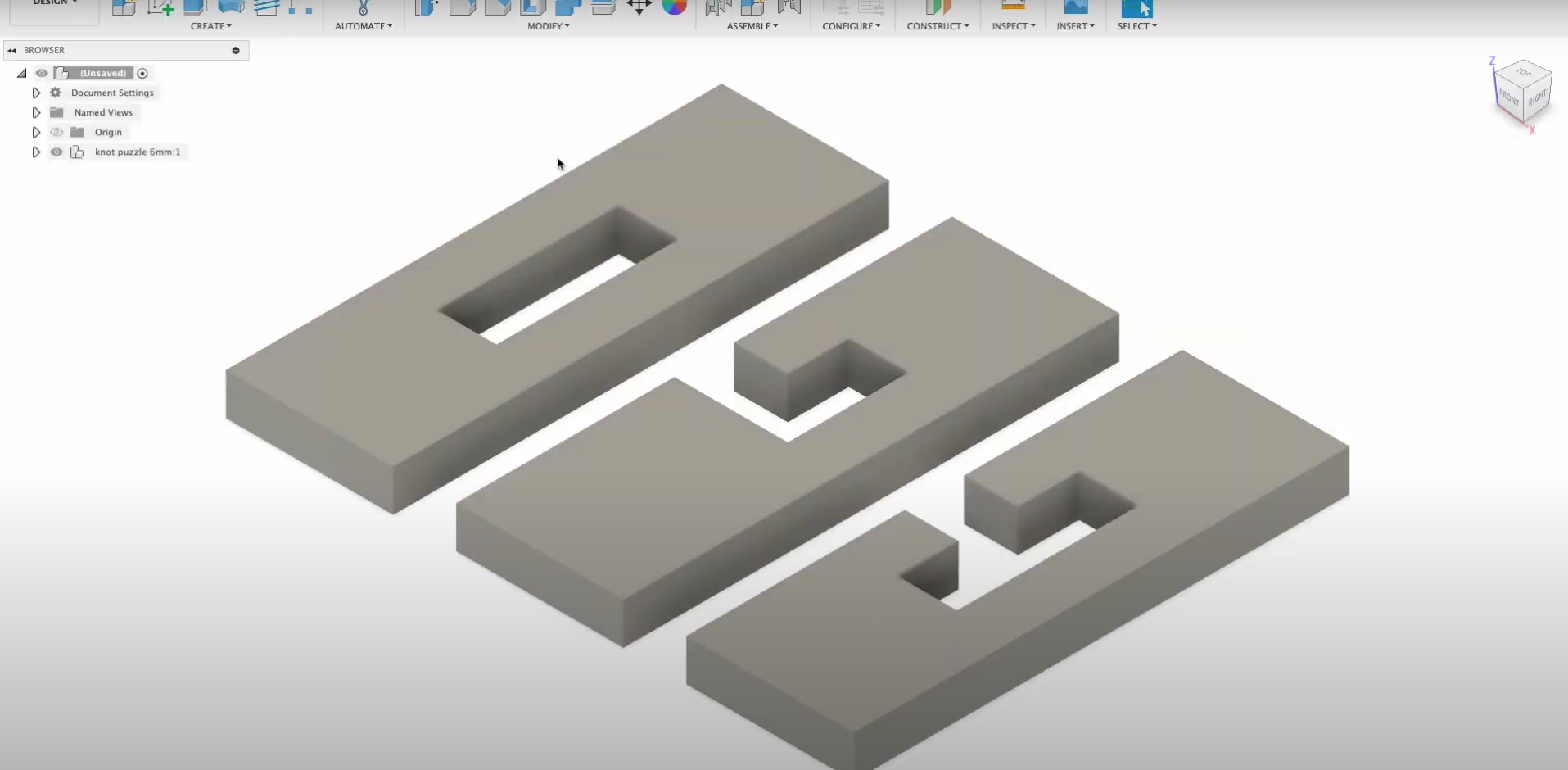 Making a CNC 3D Knot Puzzle With Carvera and Fusion : 11 Steps (with ...