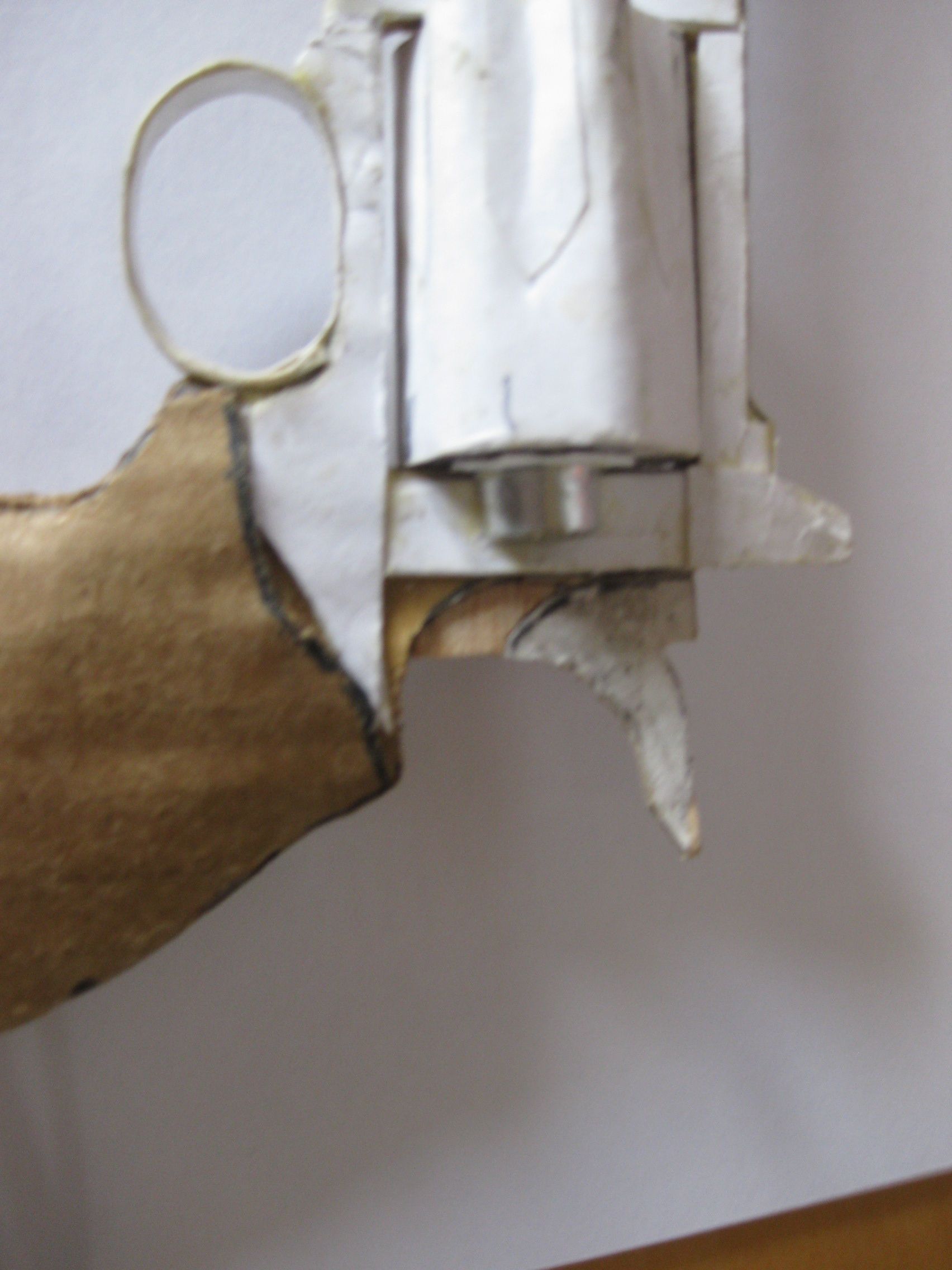 Cardboard .357 Magnum Prop : 10 Steps (with Pictures) - Instructables