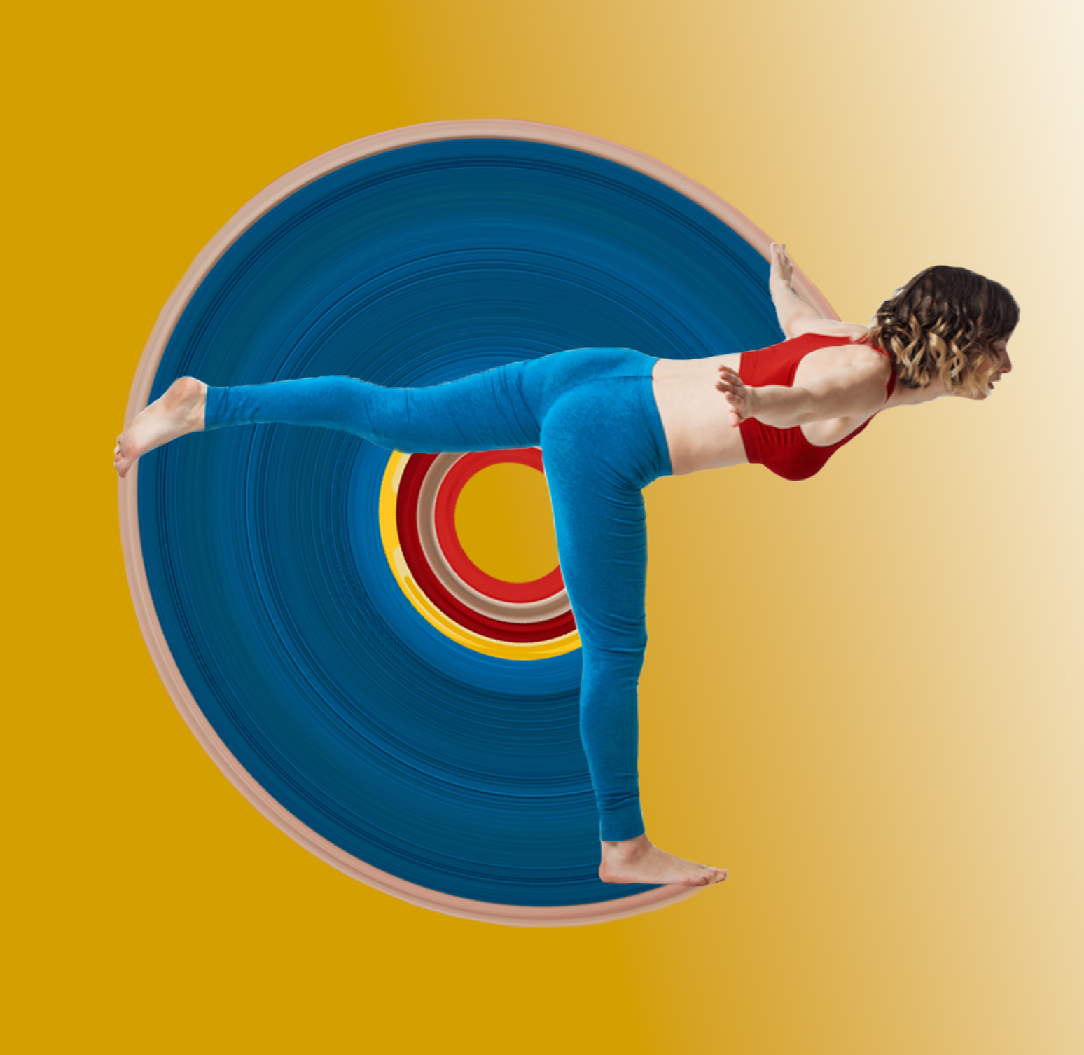 Circular Pixel Stretch Effect Photoshop Project : 10 Steps (with ...