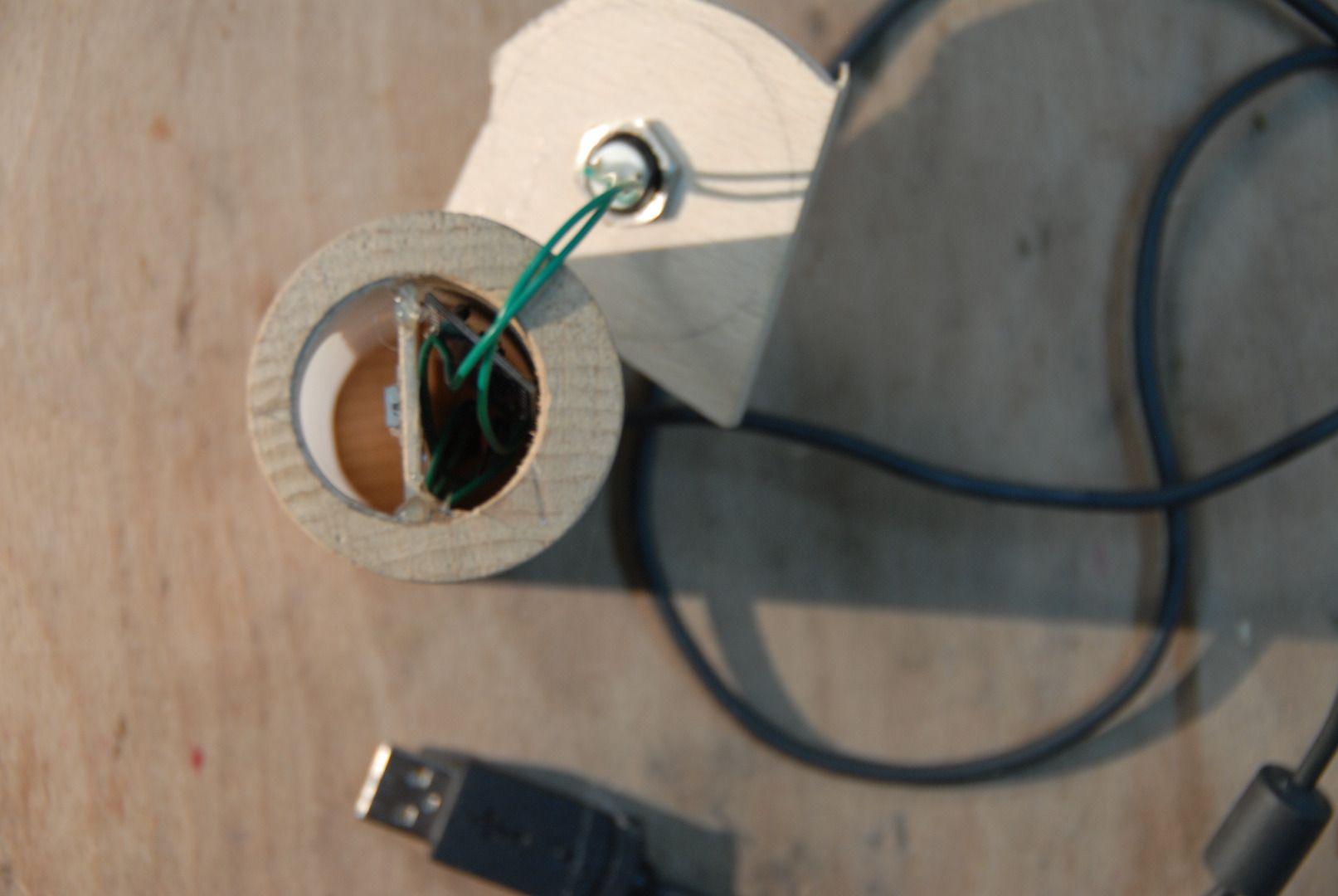 Wooden USB-powered RGB-LED Lamp : 12 Steps (with Pictures) - Instructables