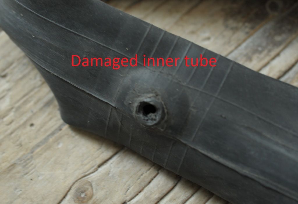 How to Fix a Detached Valve From the Inner Tube : 5 Steps (with ...