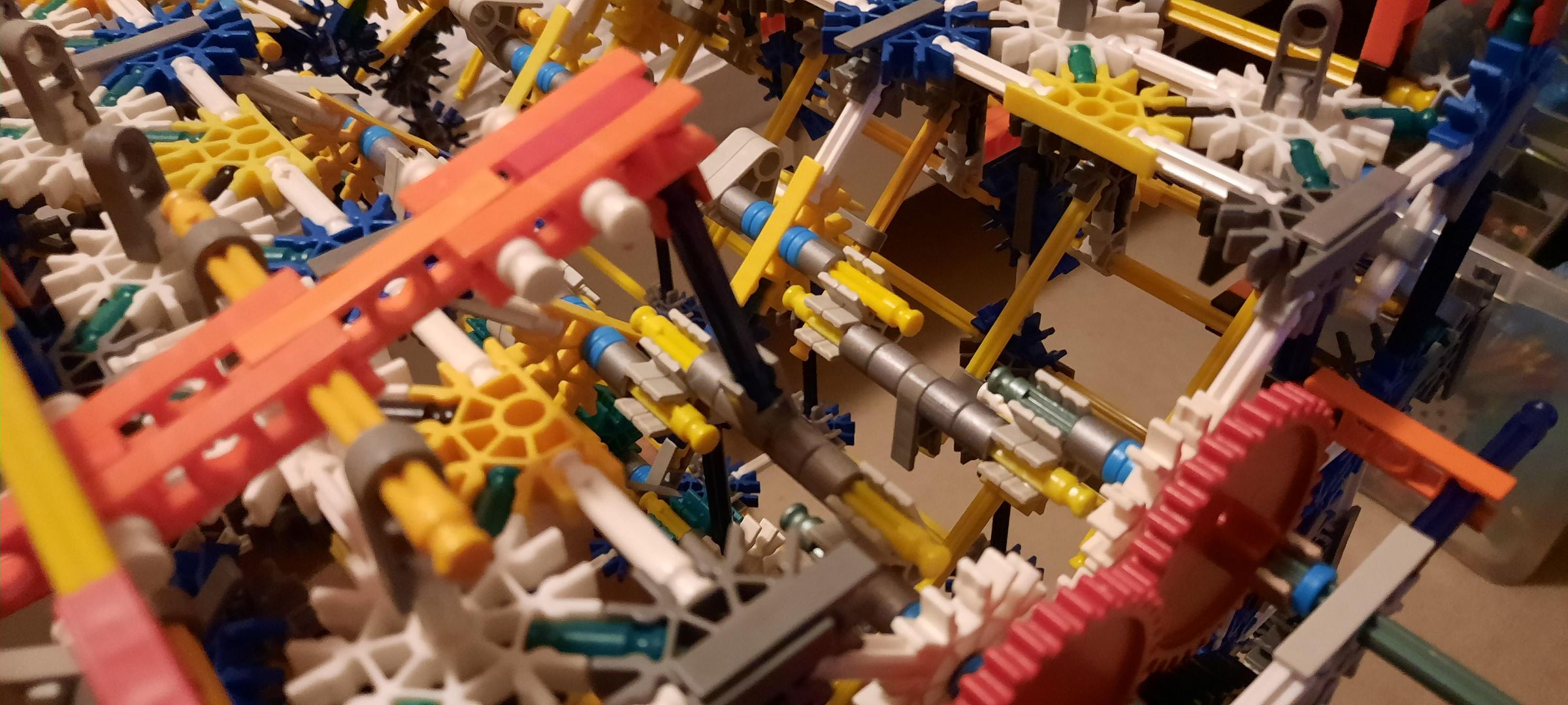 Knex Engine Instruction Version : 6 Steps - Instructables