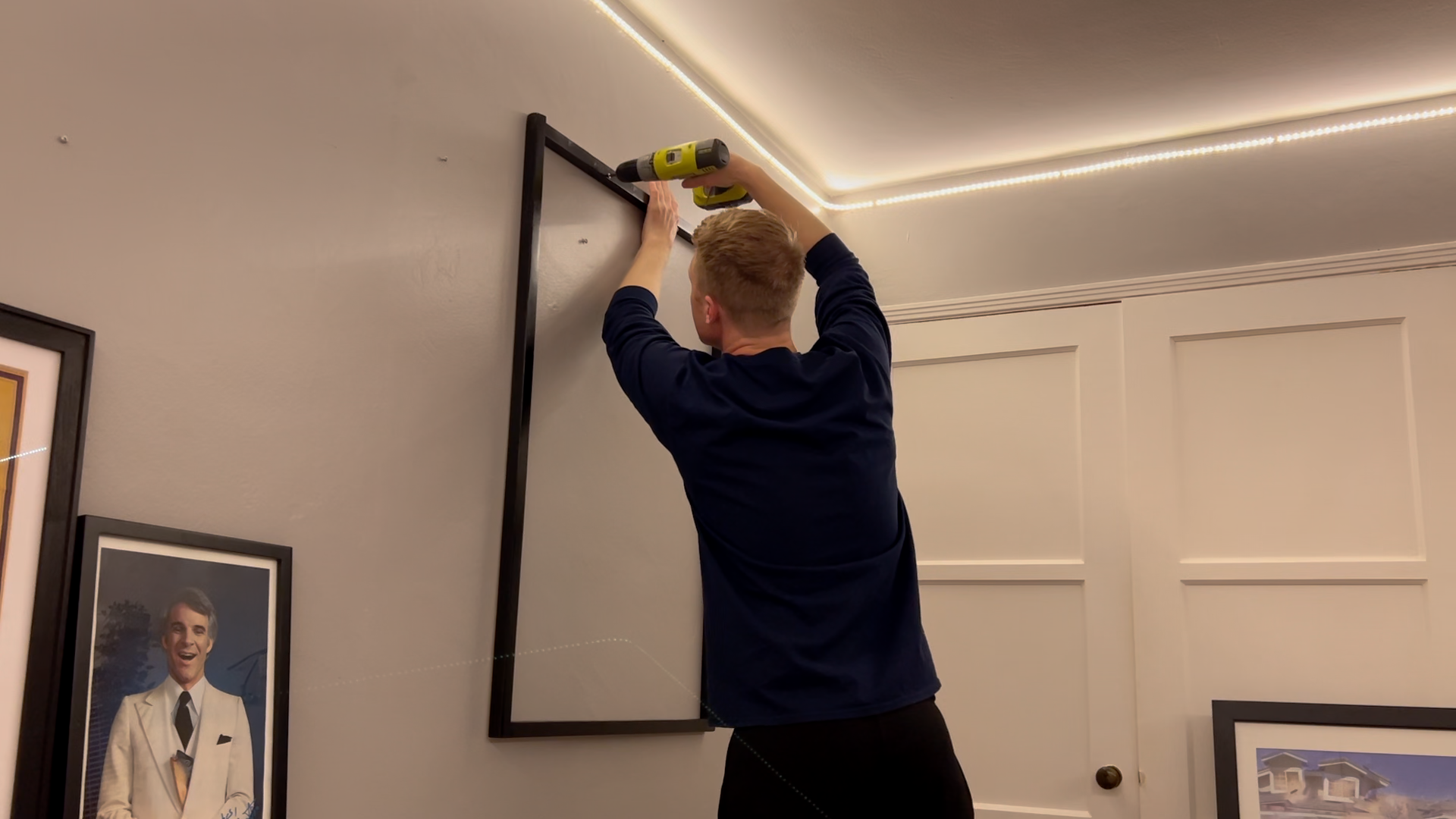 The Ultimate Movie Poster Frame! 🎥 Fits 2 Sizes With Hidden Storage : 8 Steps (with Pictures ...