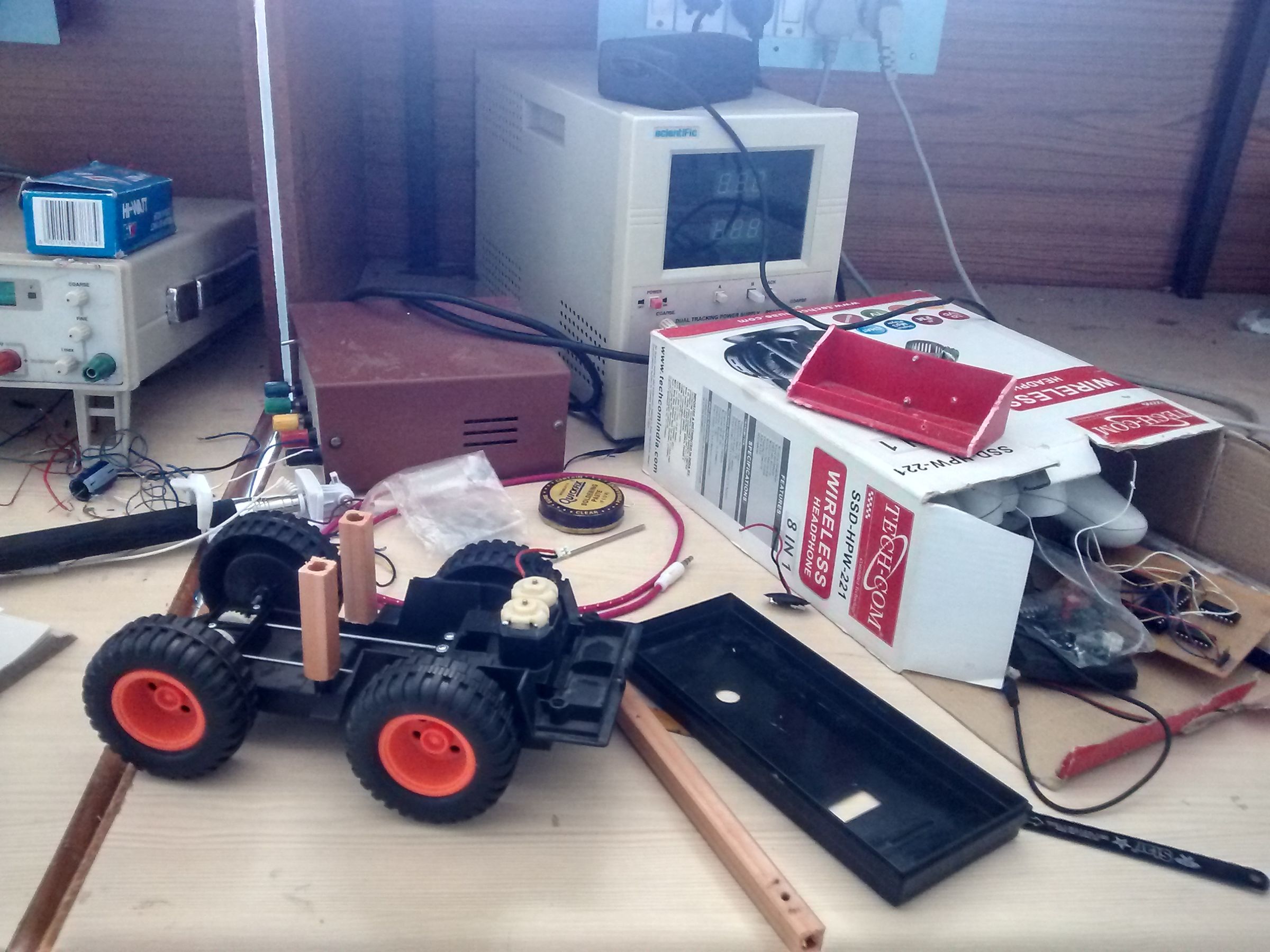 DTMF ROBOT (without Microcontroller) : 6 Steps - Instructables