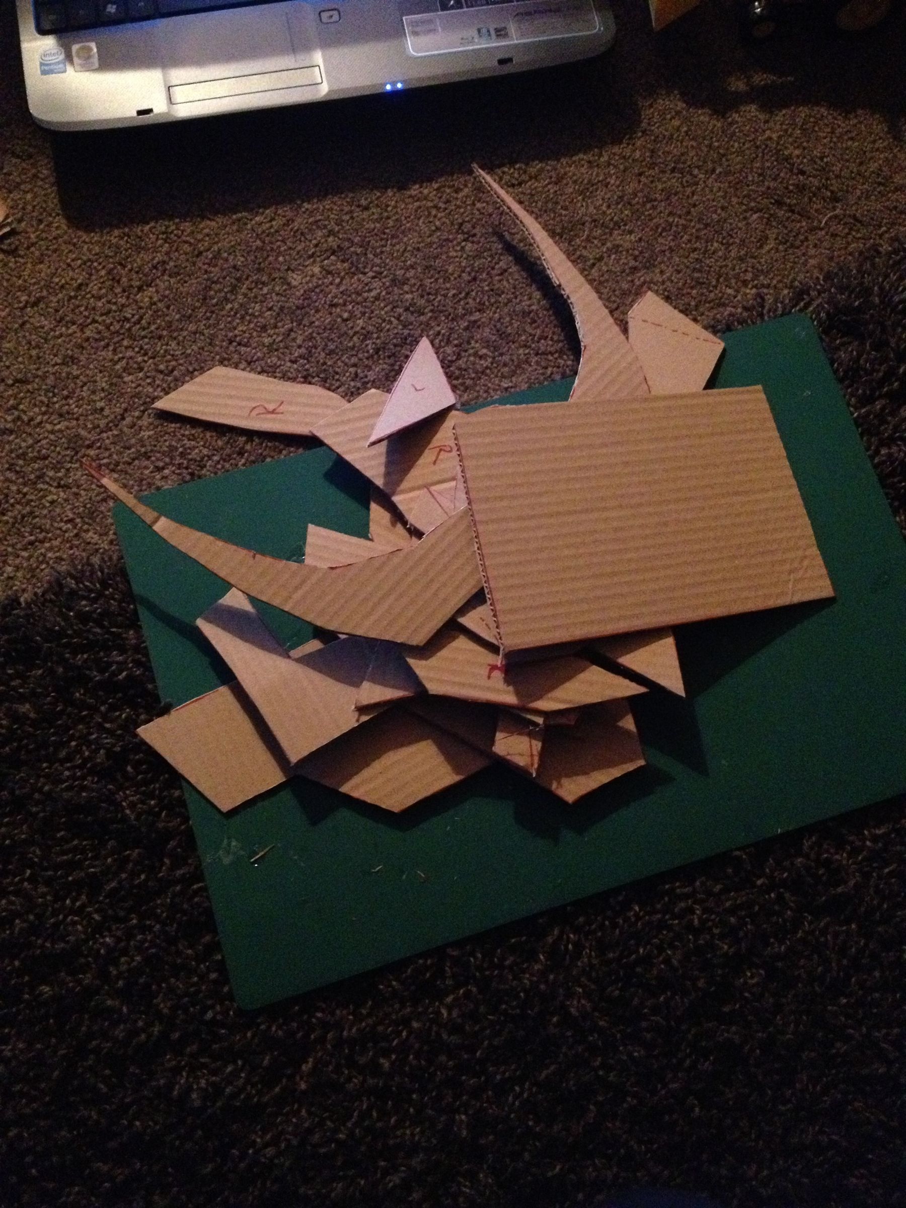 Pepakura Cardboard Tip - Instructables