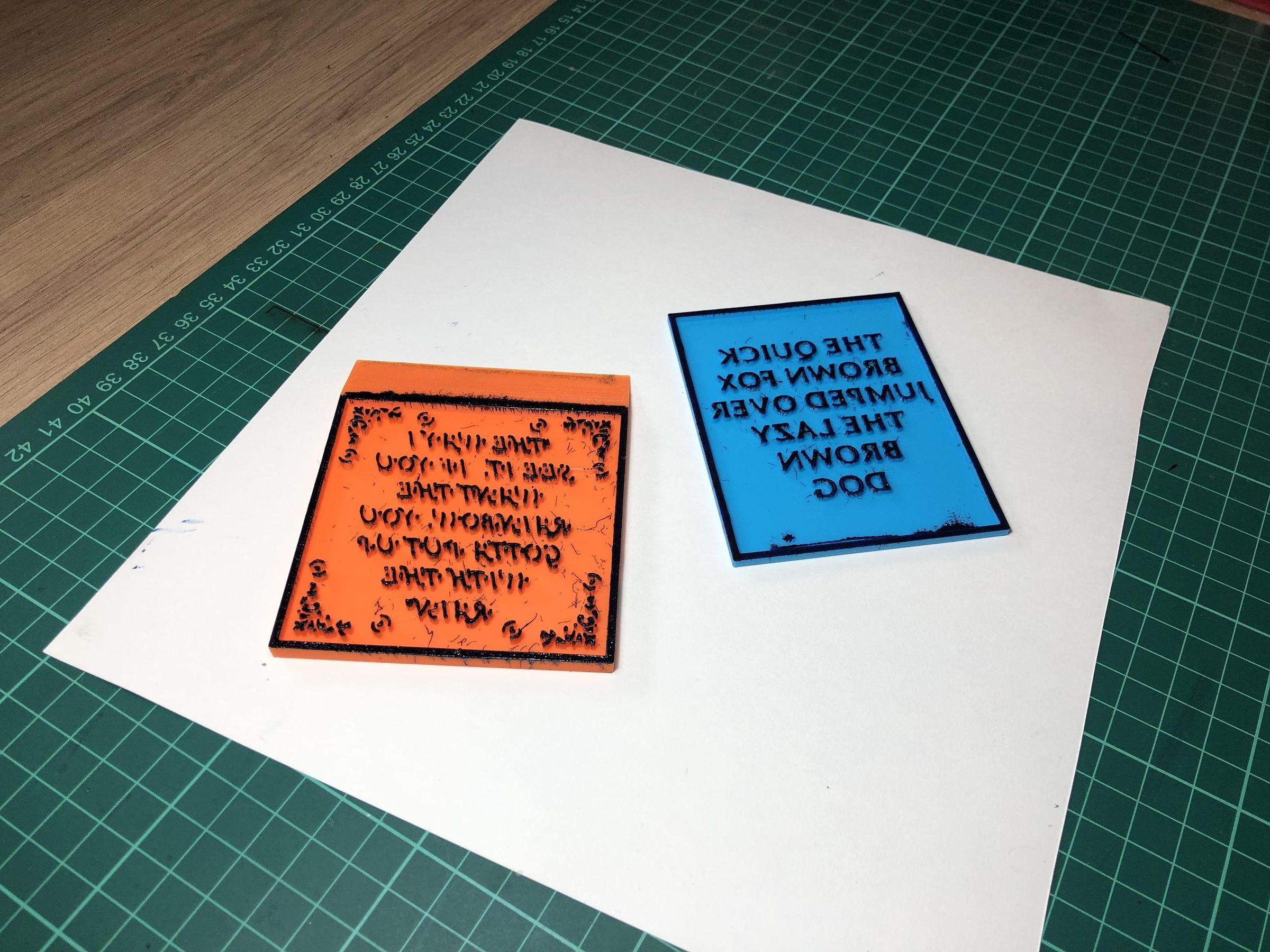 Spring Loaded Mini Relief Print Press. : 8 Steps (with Pictures ...