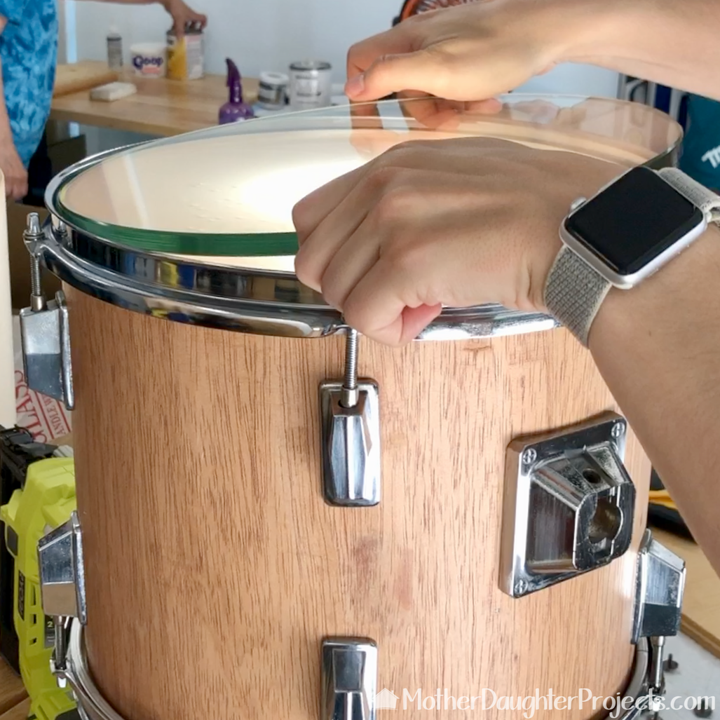 DIY Real Wood Drum Side Table With Smart Light : 8 Steps (with Pictures ...