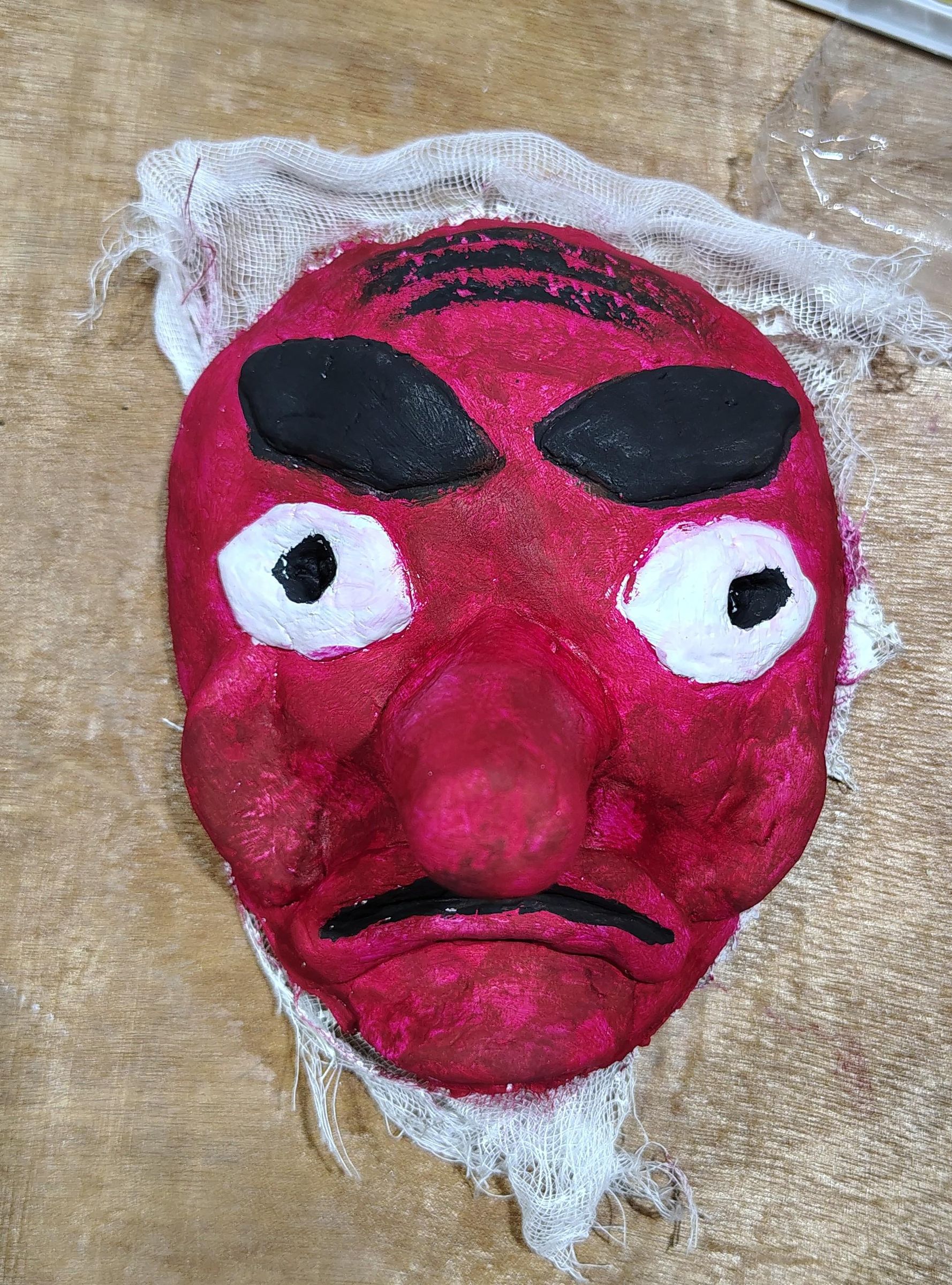 Tengu Mask Using Paper Clay : 3 Steps - Instructables