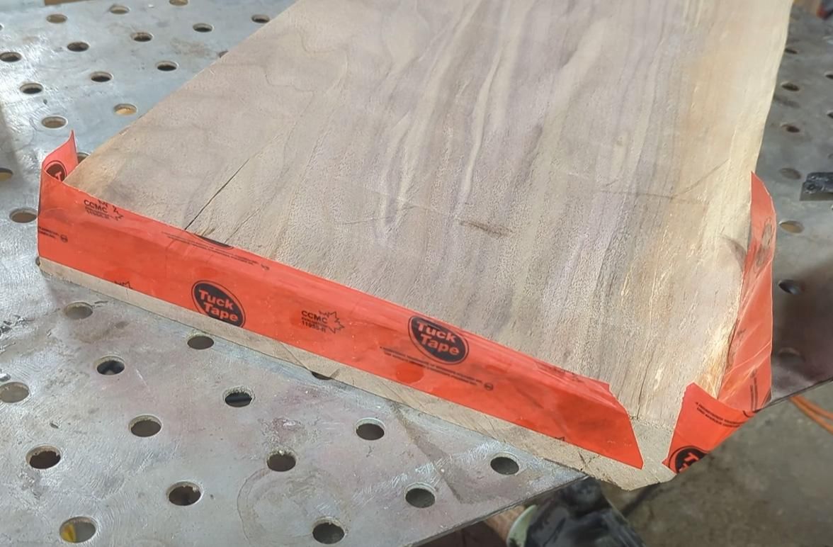 Making a Live Edge Bench From Walnut and Resin : 13 Steps (with ...