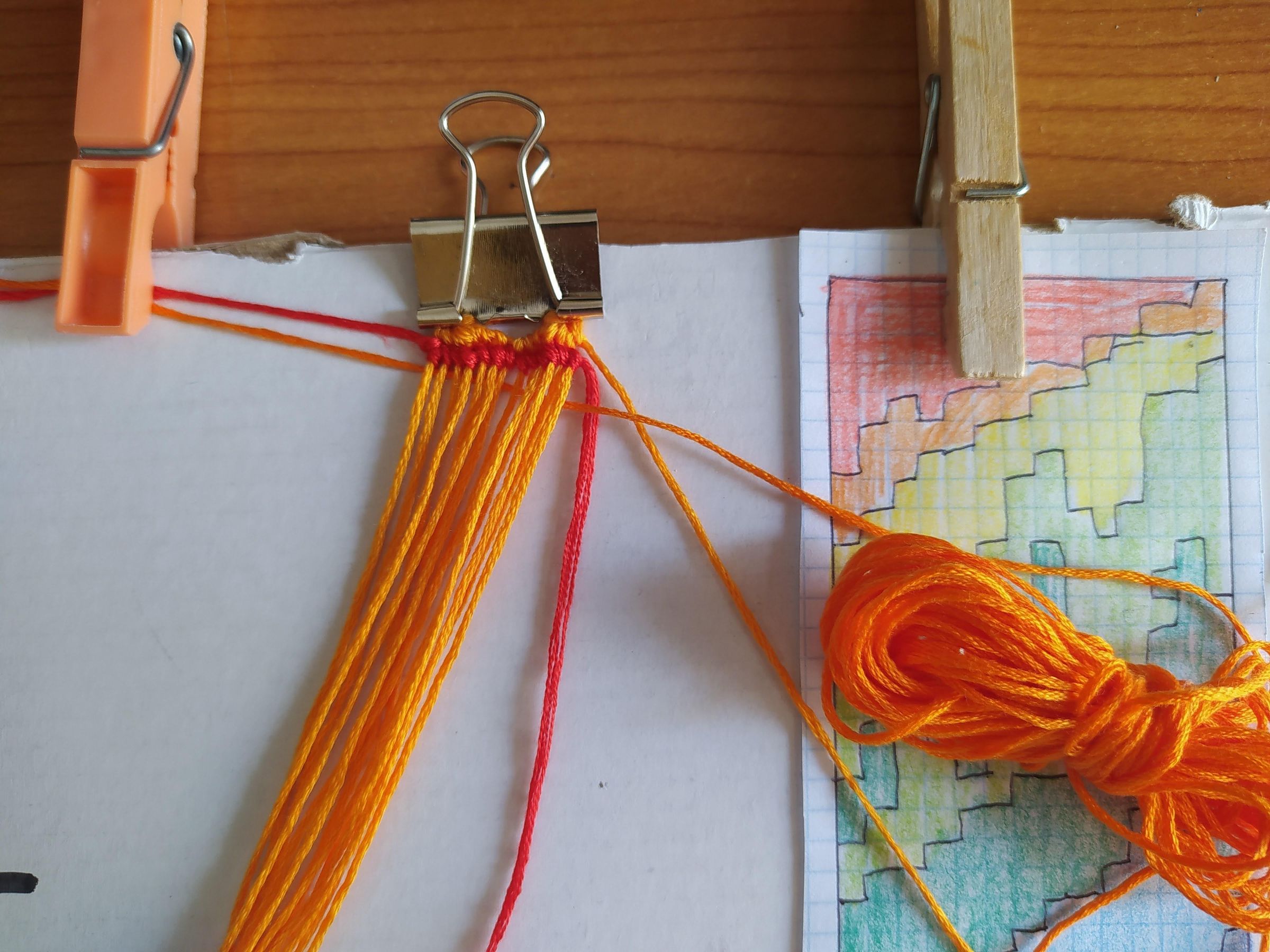 Alpha Pattern Macrame Bracelet: Spiral Tie Dye : 18 Steps (with ...