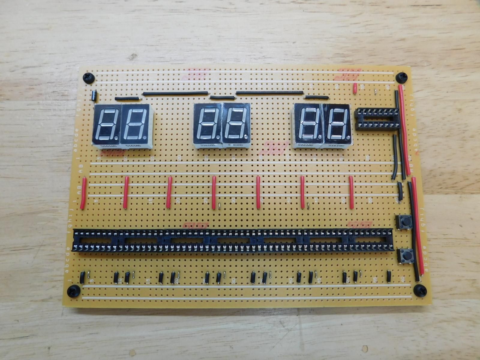 24 Hour Digital Clock (non Microcontroller) : 6 Steps (with Pictures ...
