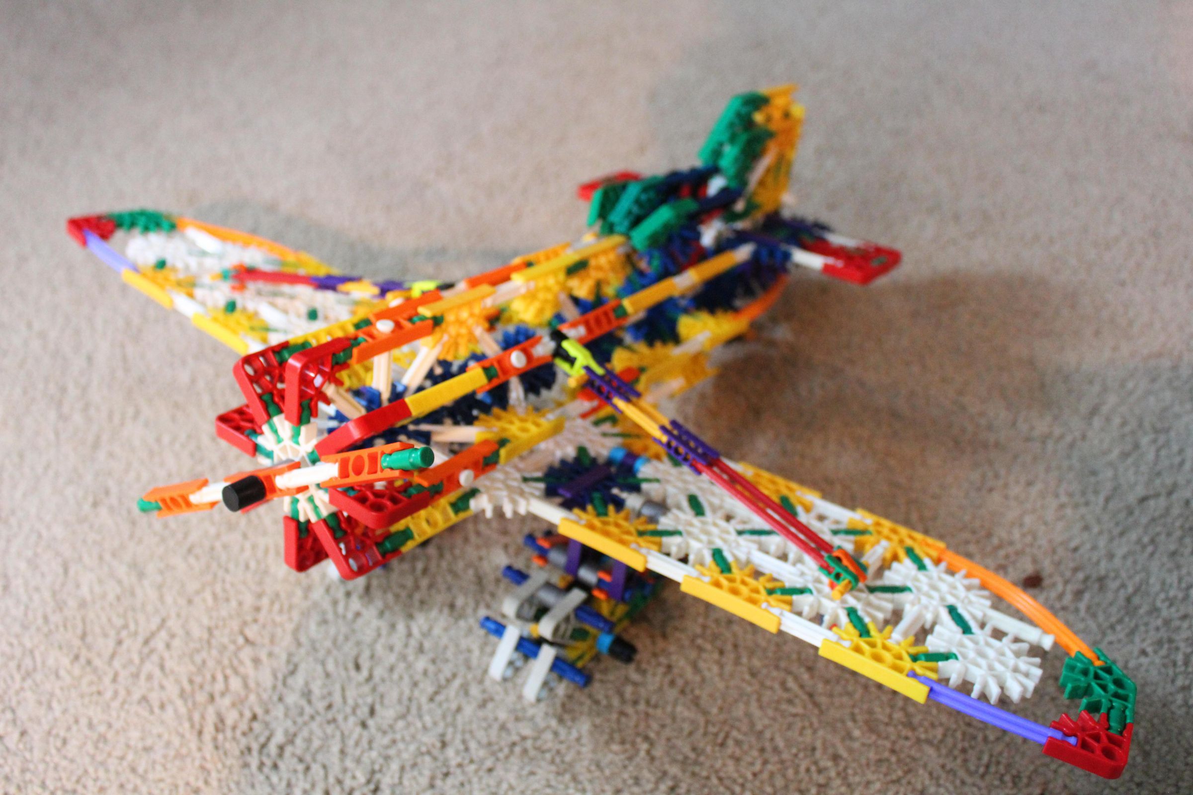 K'nex Gee Bee (Airplane) : 5 Steps - Instructables