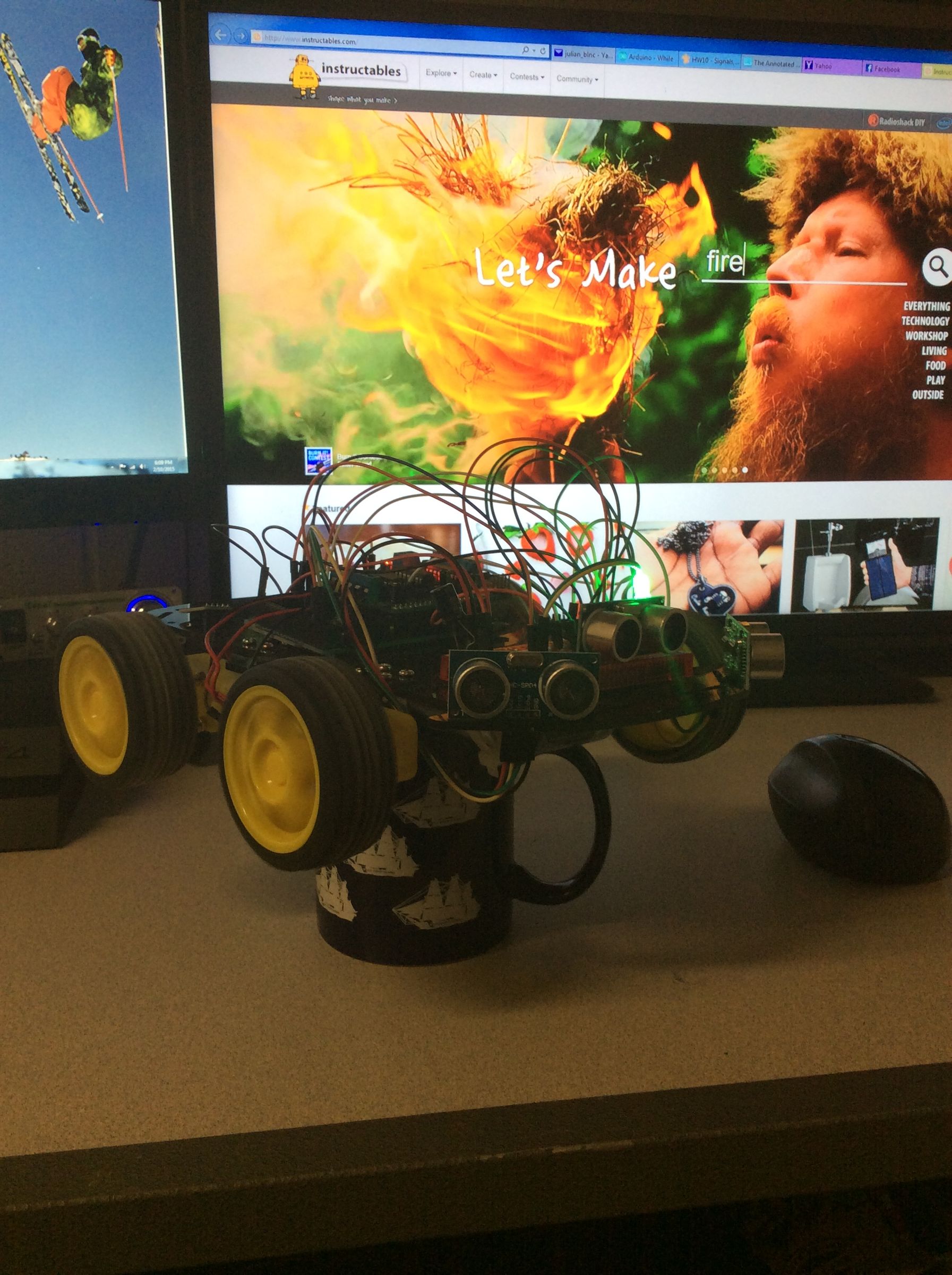 BOBO Arduino Based Semi-Autonomous RC Car : 5 Steps - Instructables