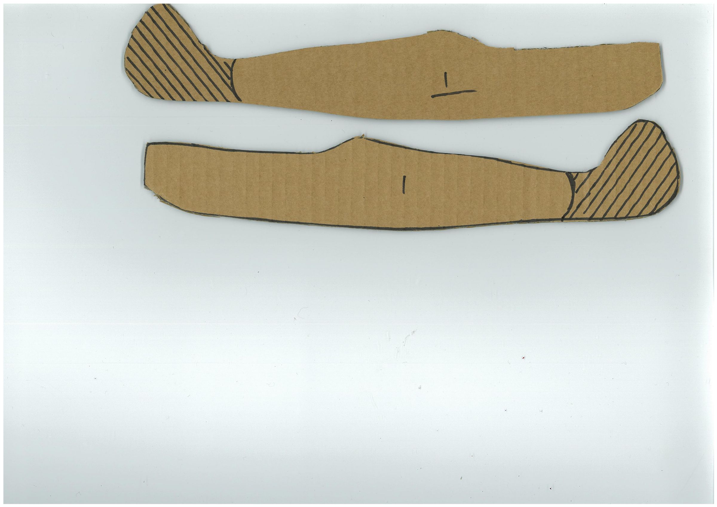 Cardboard Supermarine Spitfire Mk.5 : 4 Steps - Instructables