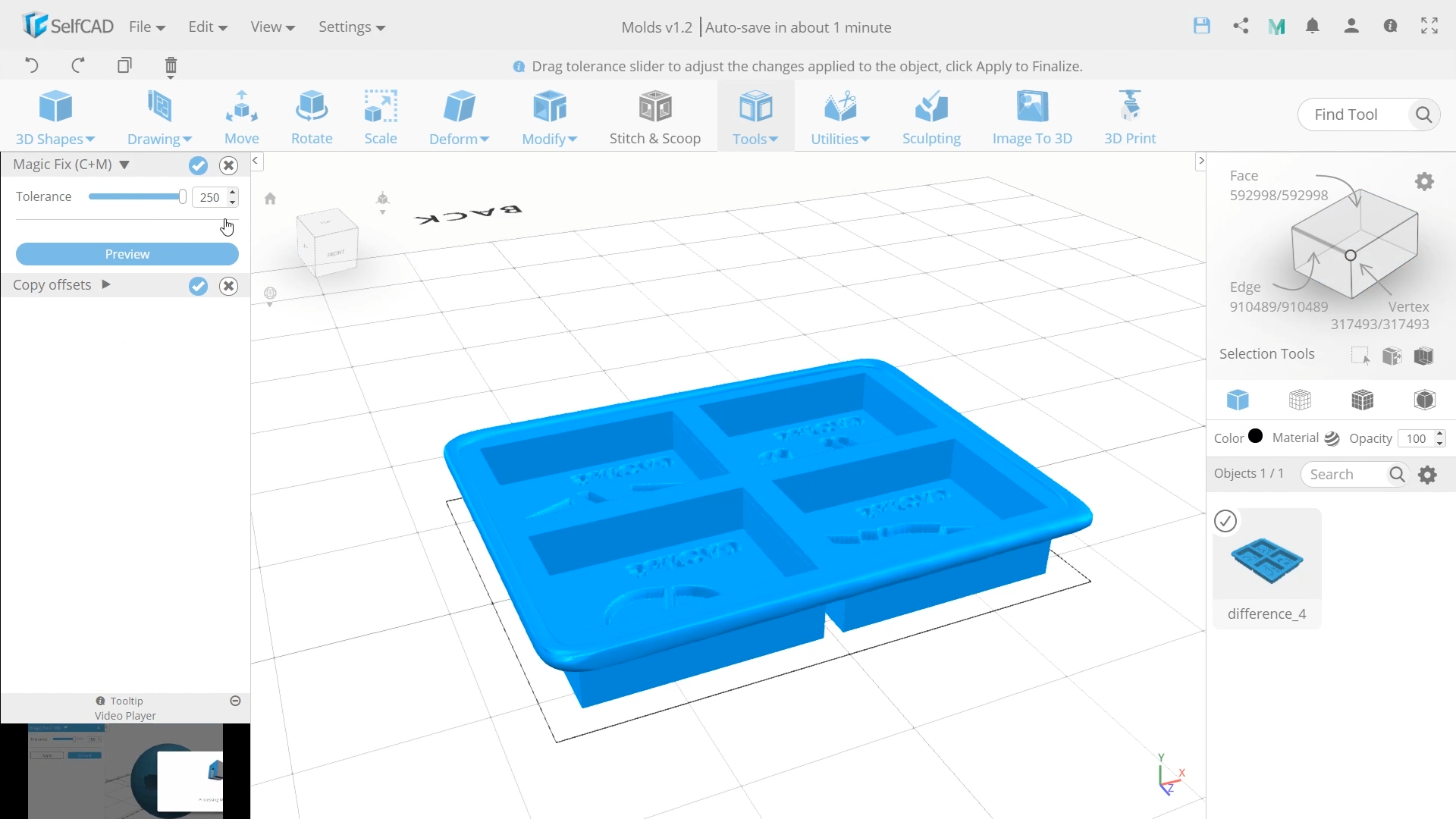 Custom Soap Molds | Make It Work With SelfCAD : 13 Steps - Instructables
