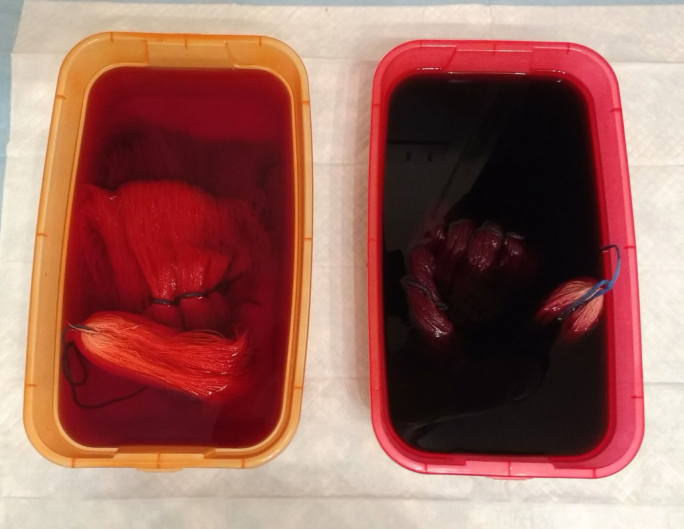 Grad Dyed Yarn Using Fiber Reactive Dye : 7 Steps (with Pictures ...