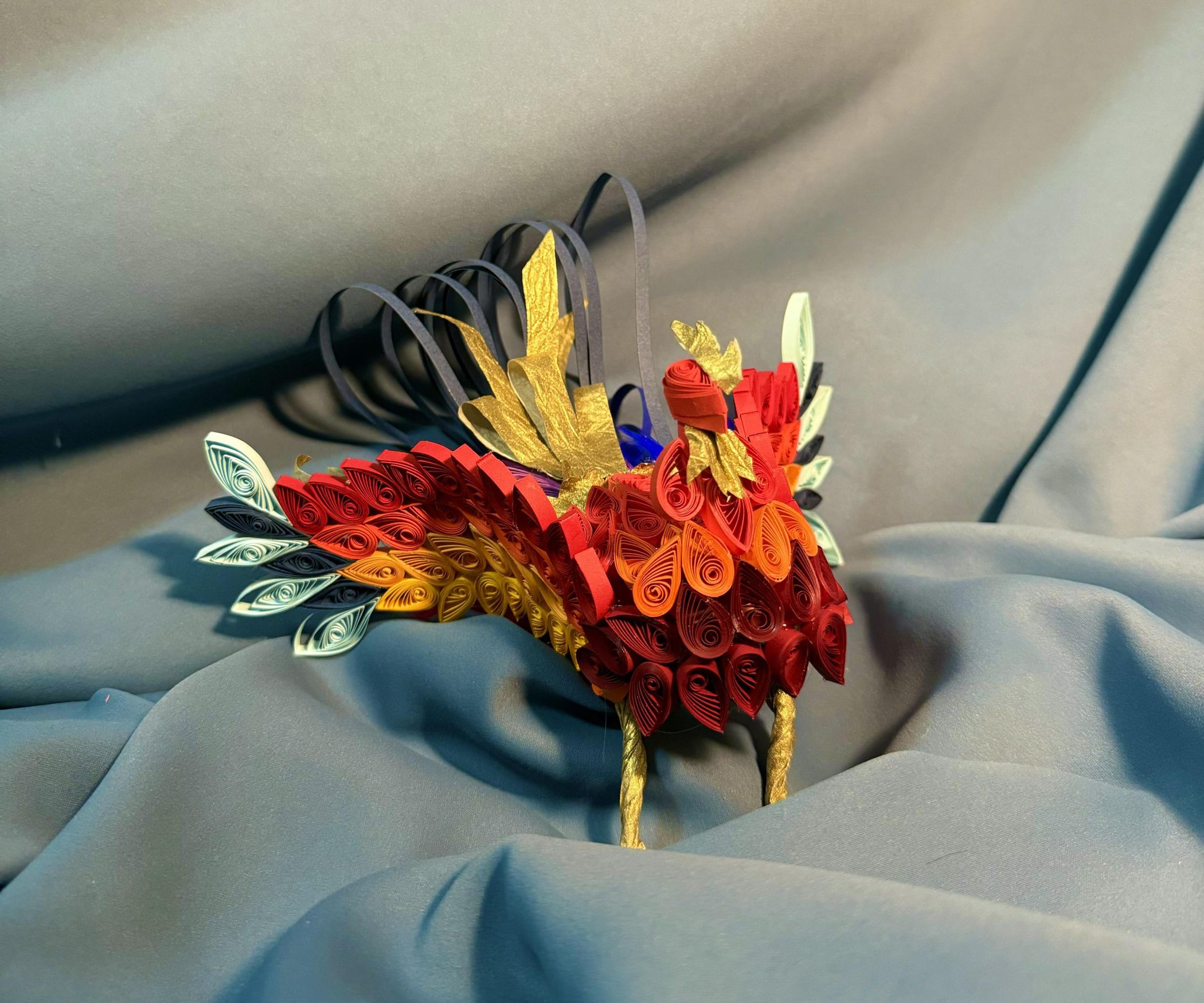 Sarimanok “the Legendary Rooster” Scrolling Pattern Art : 9 Steps (with ...