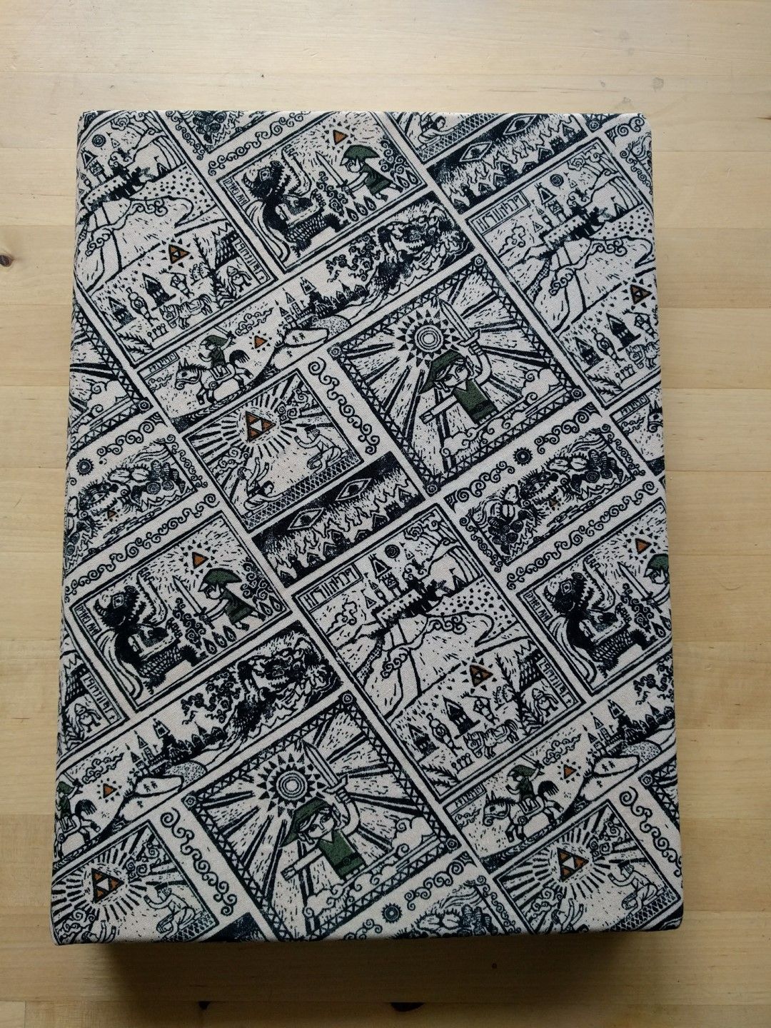 DIY Laptop Folio Book Case (Zelda / Mario Edition). No Sewing Needed ...