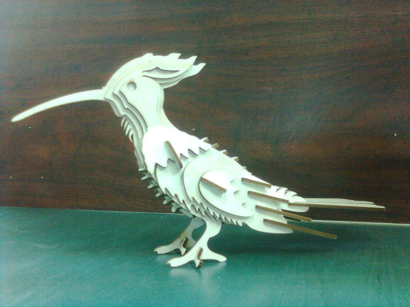 Cut a 3D Bird With Laser Cutter : 6 Steps - Instructables