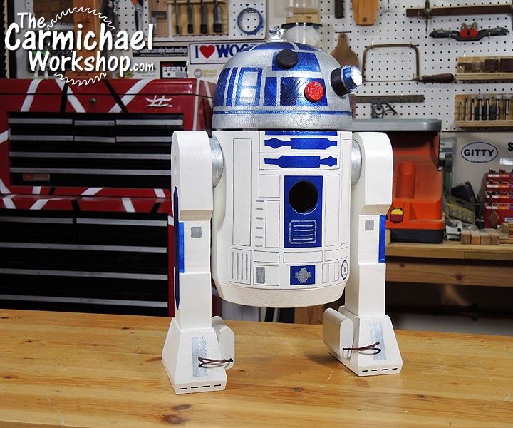 R2-D2 Birdhouse : 13 Steps (with Pictures) - Instructables