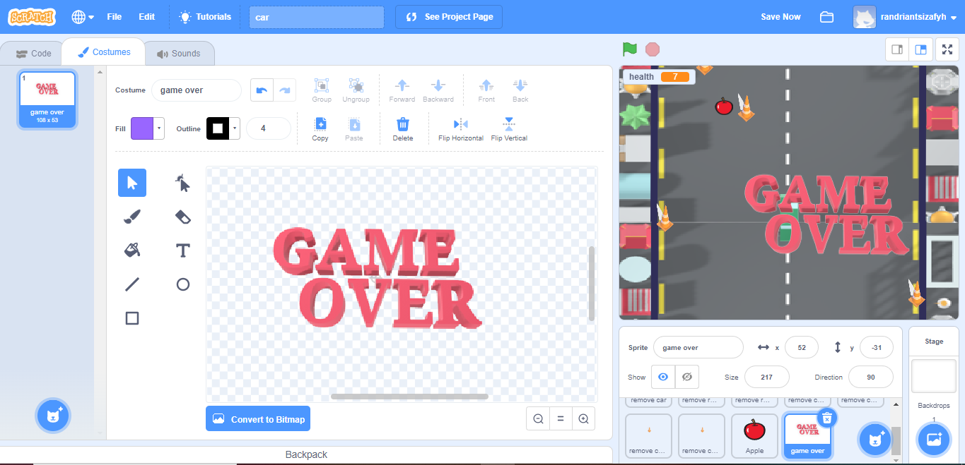 Make a 3D Car Game With Scratch. : 13 Steps - Instructables