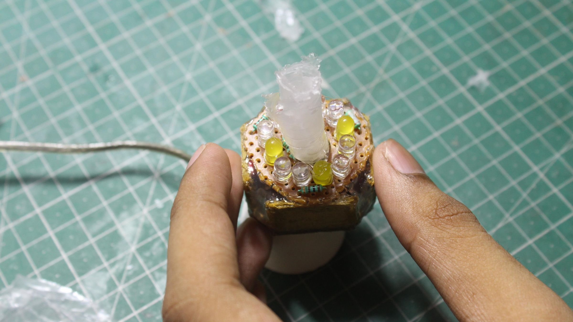 DIY Blue Fireball Using Hot Glue : 11 Steps (with Pictures) - Instructables