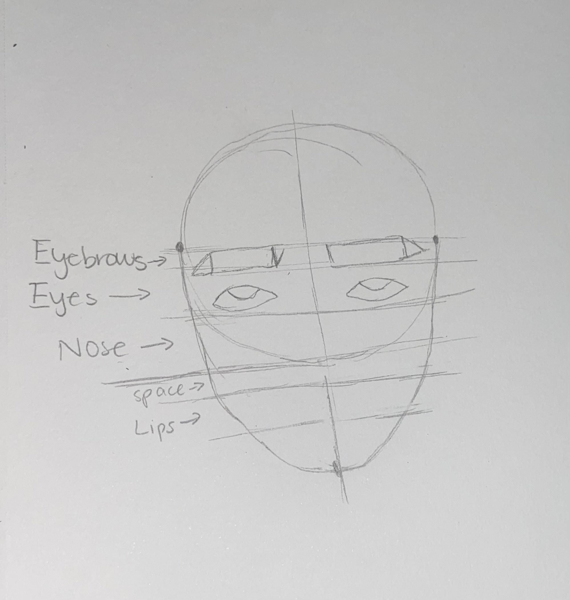 How To Draw Eyebrows Step By Step On Paper