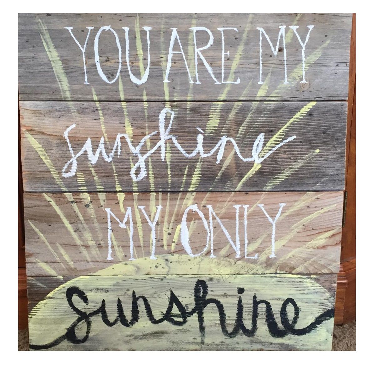 Rustic Wooden Sign : 12 Steps (with Pictures) - Instructables