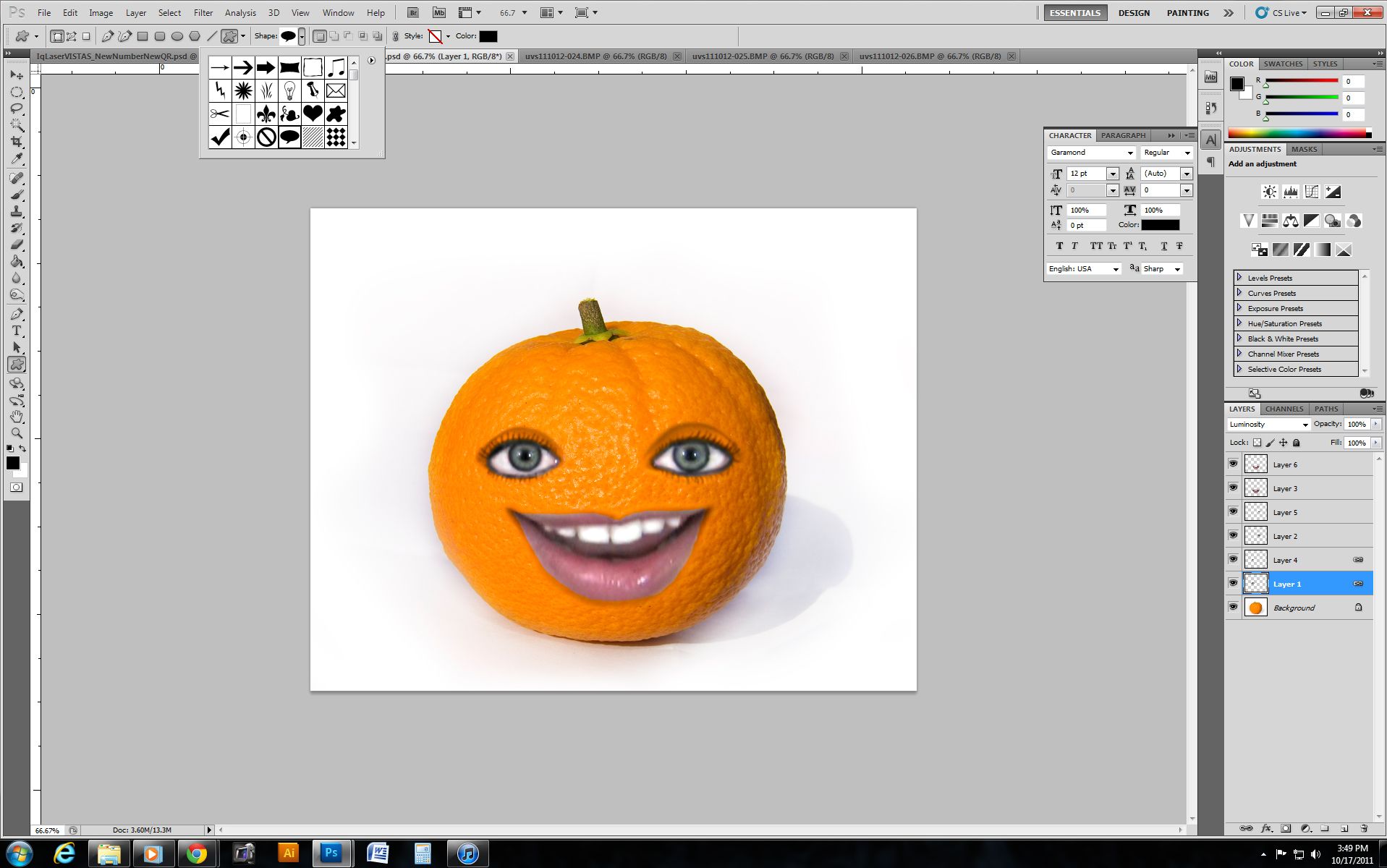 Annoying Orange Pic! : 7 Steps (with Pictures) - Instructables