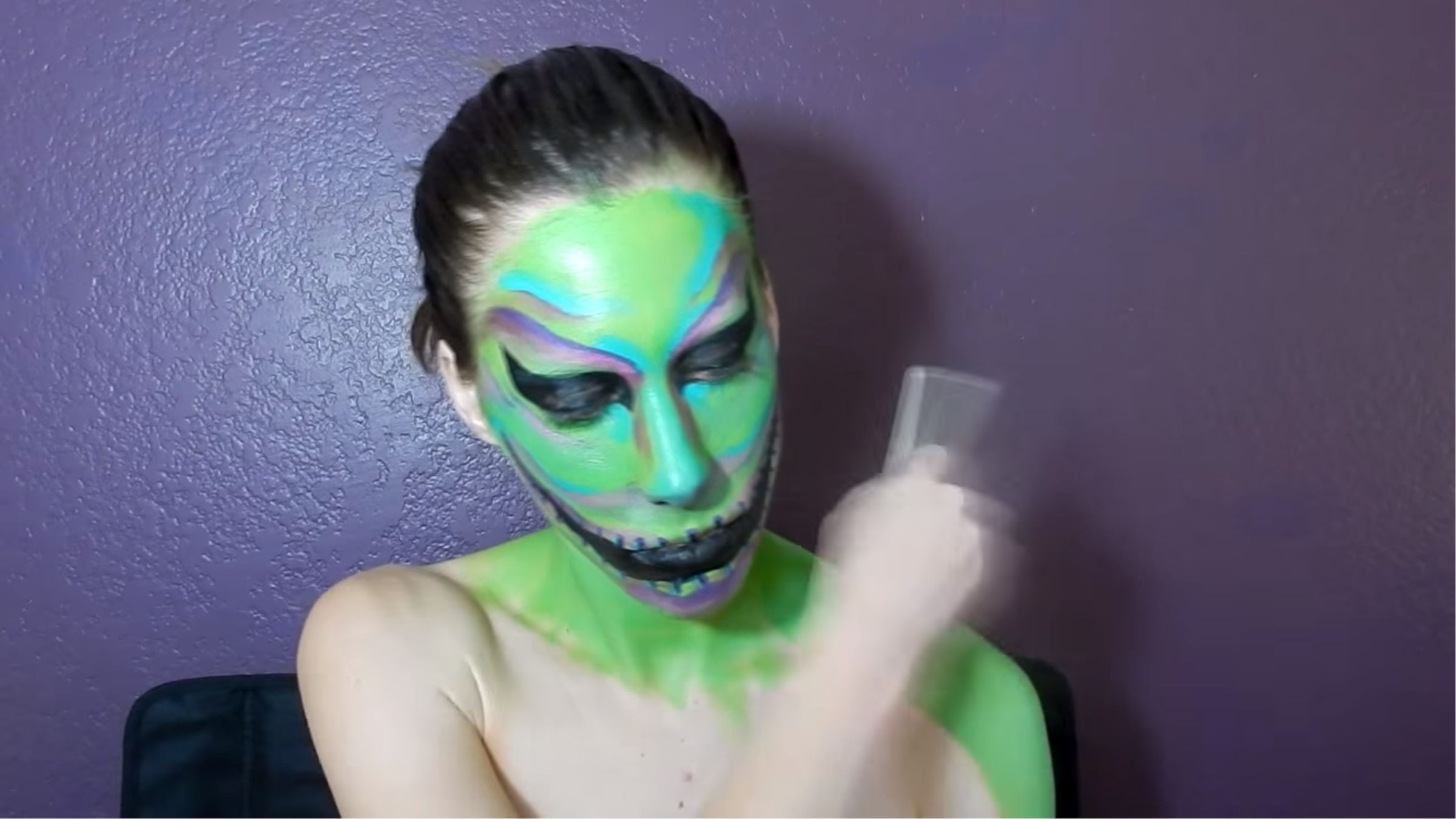 Watercolor Oogie Boogie Body Paint : 16 Steps (with Pictures ...