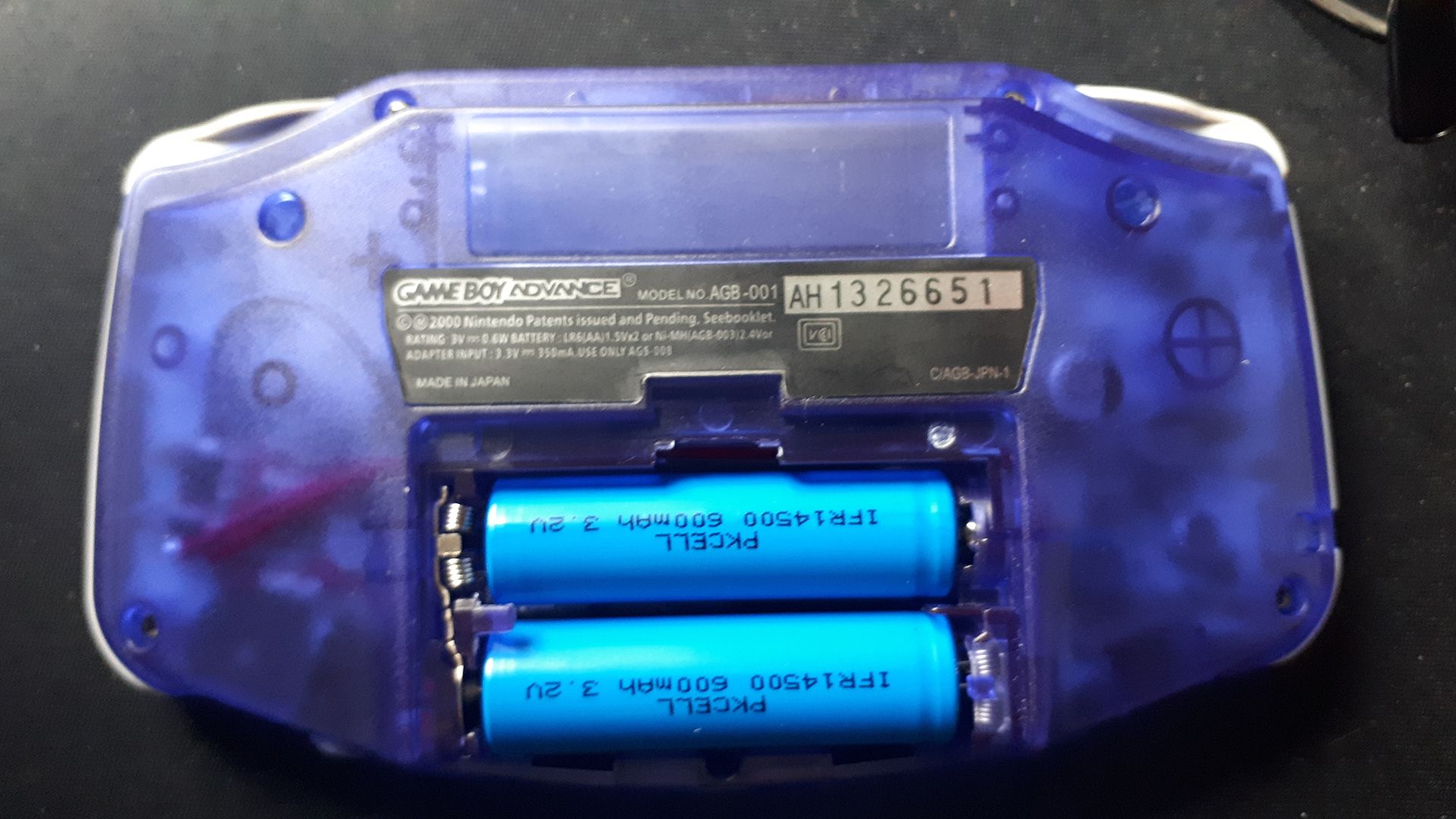 Game Boy Advance Rechargeable Battery Mod : 6 Steps - Instructables