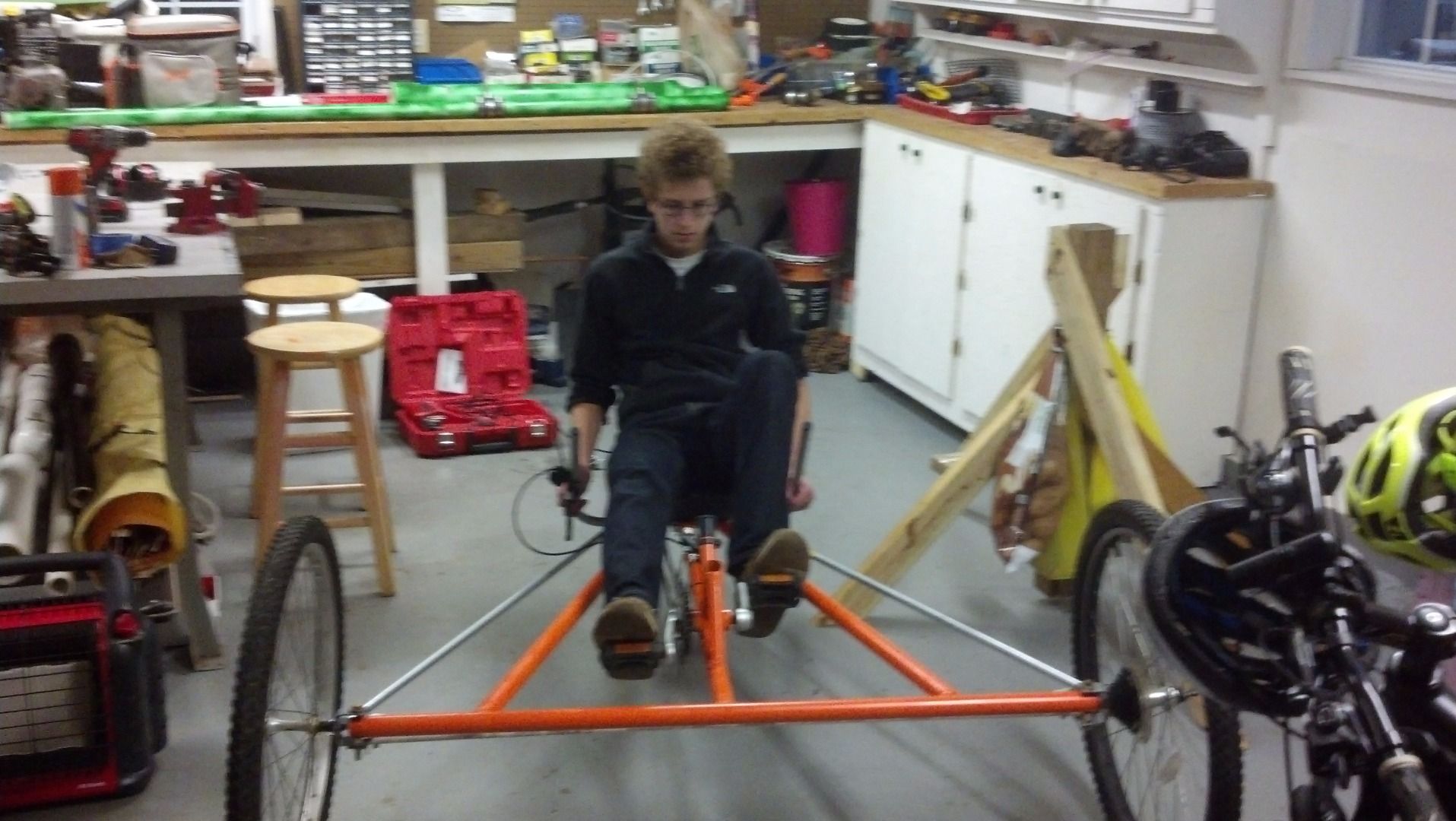 Three Wheel Bike Kinetic Sculpture : 12 Steps (with Pictures ...
