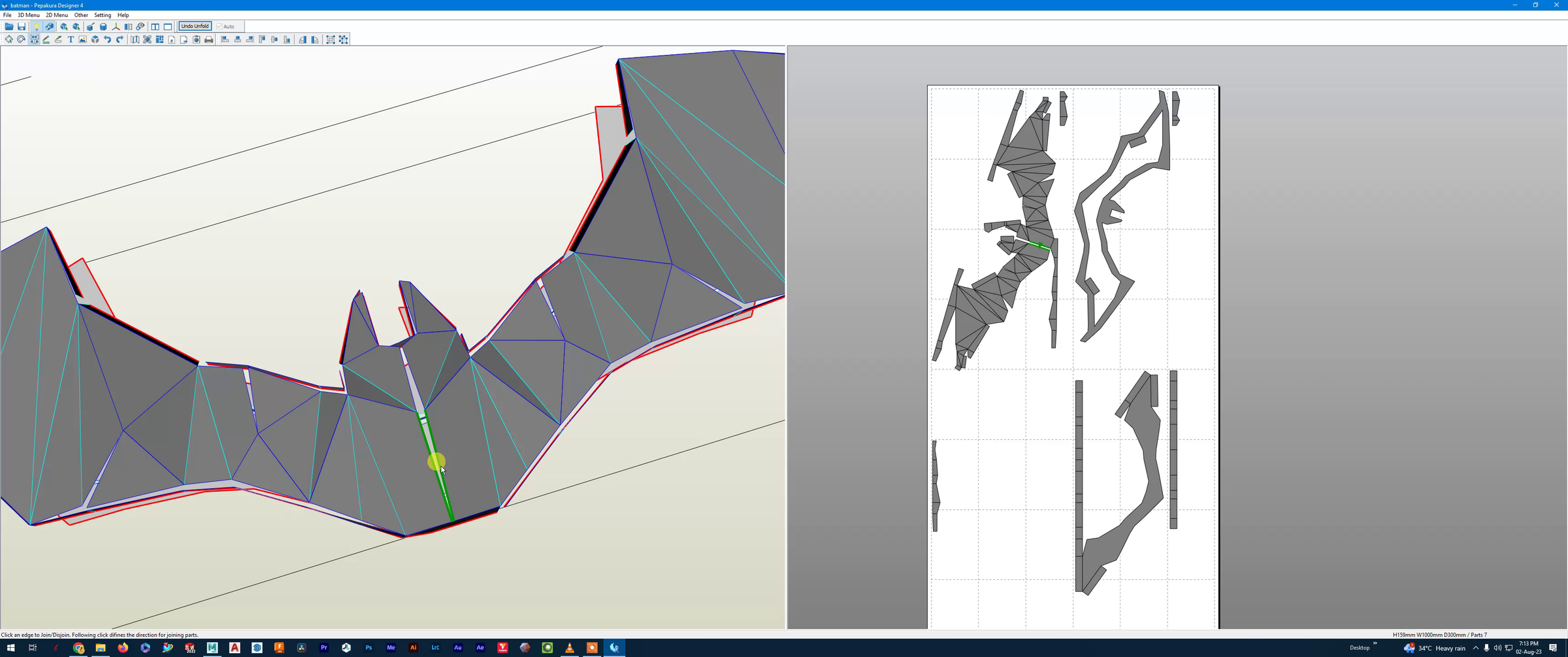 Low Poly Batman Wall Art : 11 Steps (with Pictures) - Instructables