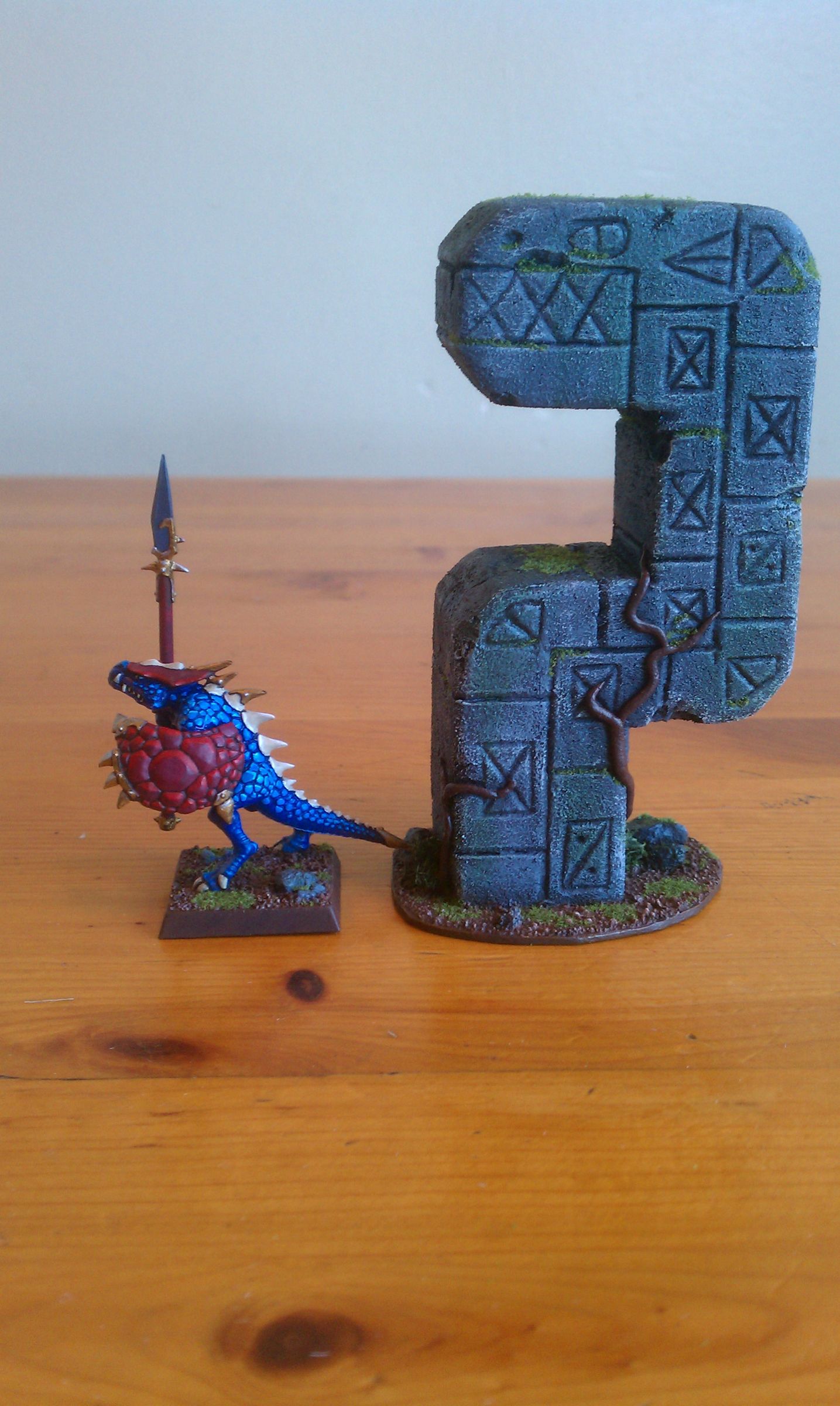 Warhammer Terrain: Lizardmen Pillar : 7 Steps (with Pictures ...