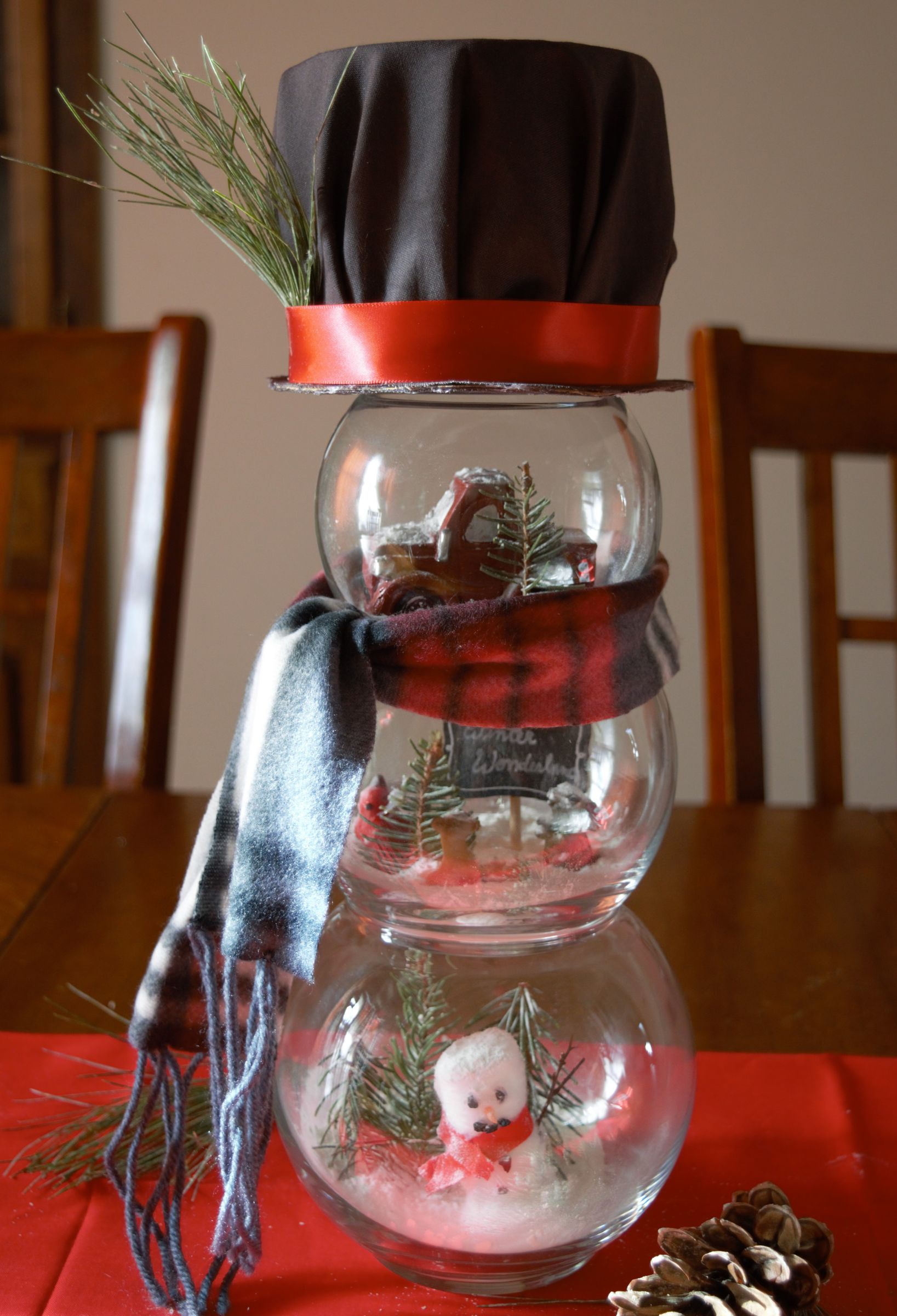 Fish Bowl Snowman : 25 Steps (with Pictures) - Instructables