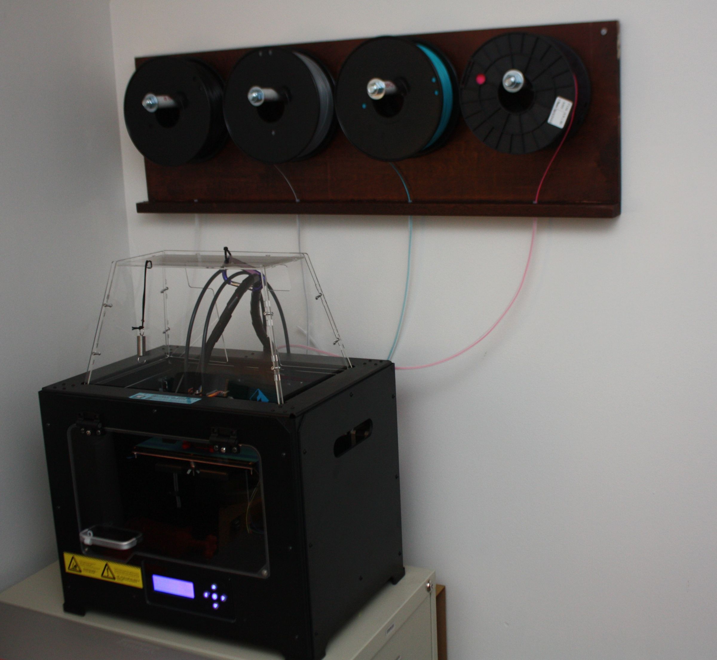 4 Roll Filament Quick Loader : 7 Steps - Instructables