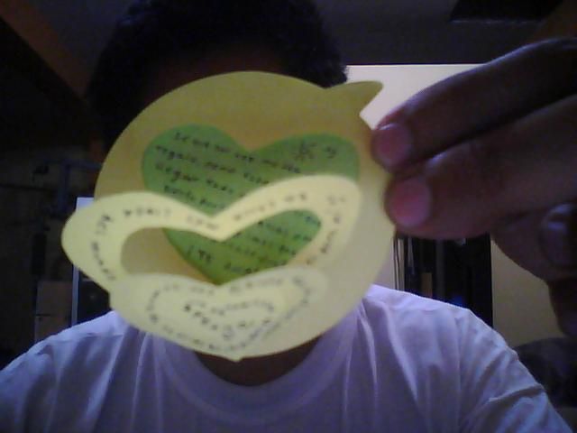 How to Make a Heart Pop-Up Love Post-it Note (easy) : 8 Steps (with ...