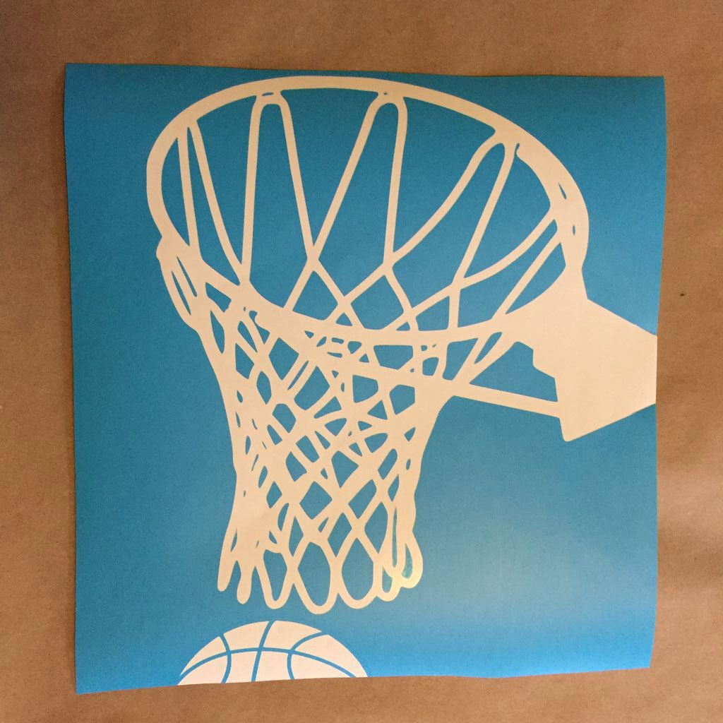 Painted Wood Letters Sports Theme