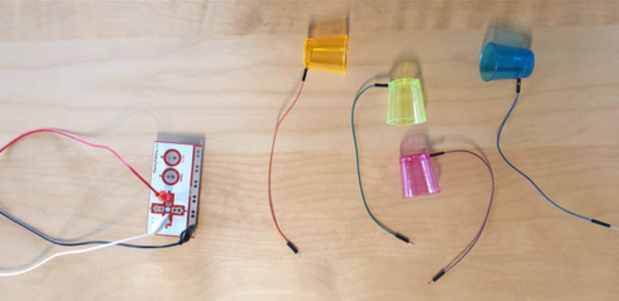 Makey Makey Water Cups Joypad : 5 Steps - Instructables