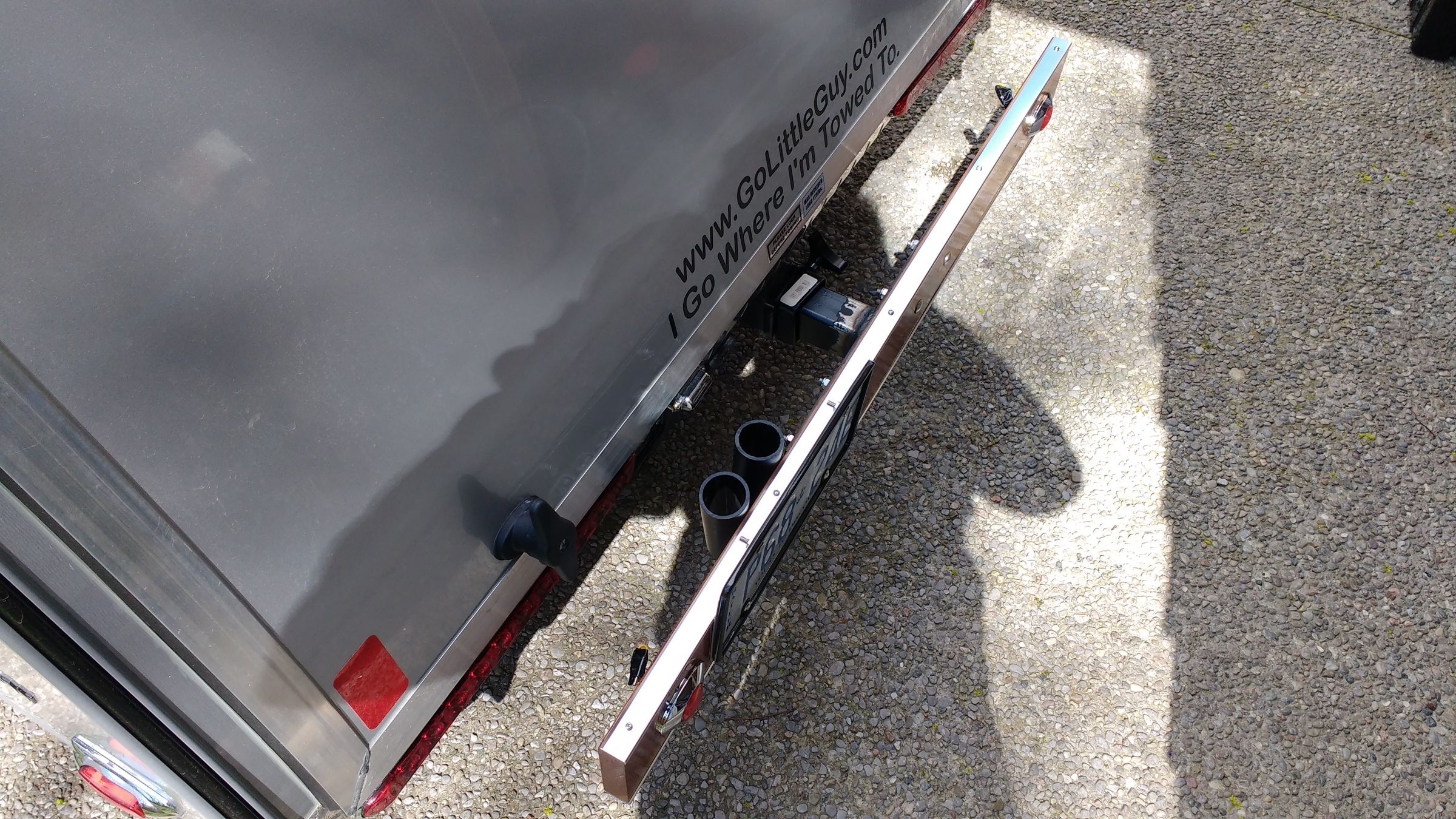 A Hitch Mounted Removable Wooden Bumper : 7 Steps (with Pictures ...
