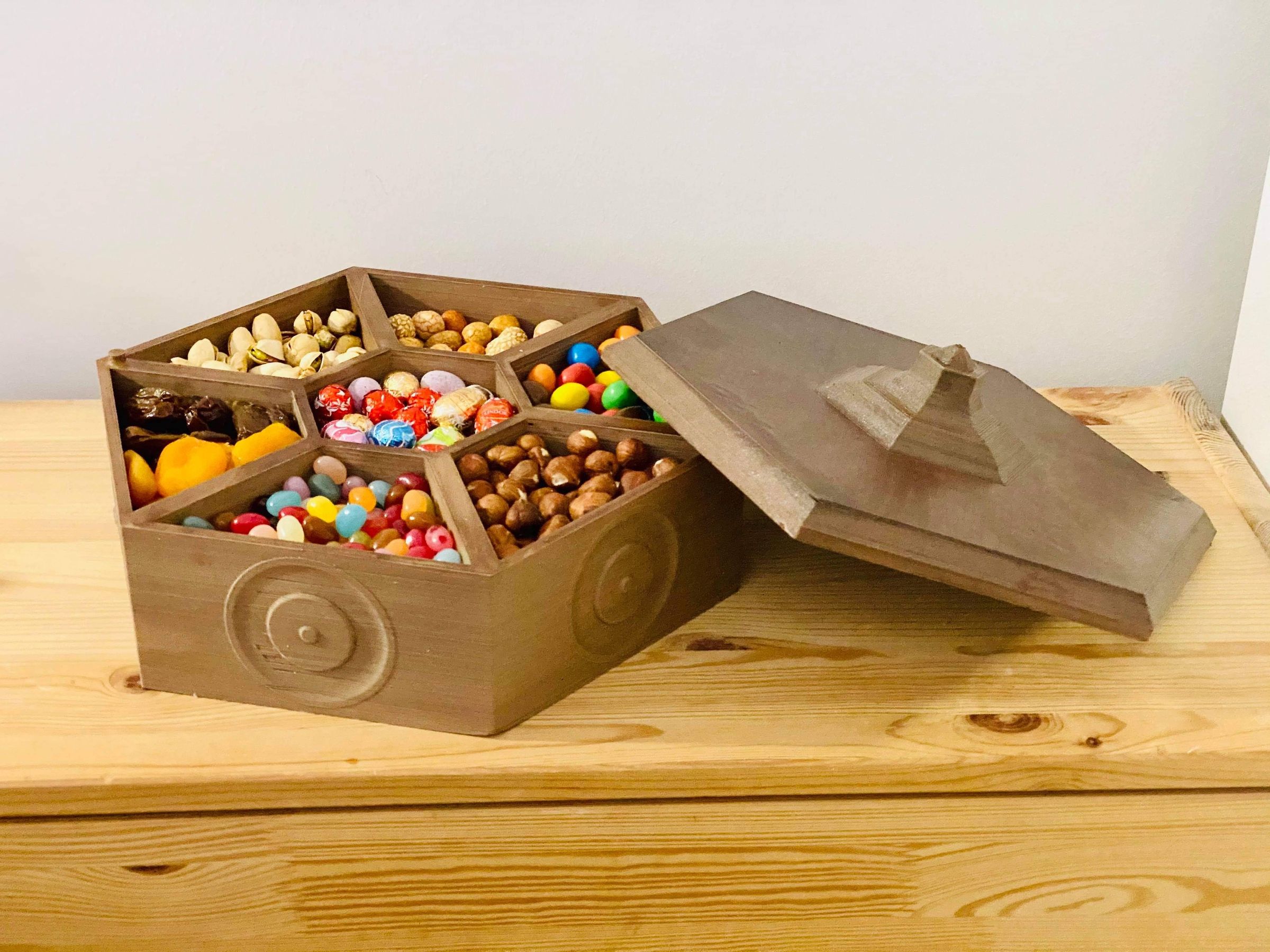 Wooden Sweet Box (3D Printed) : 6 Steps - Instructables